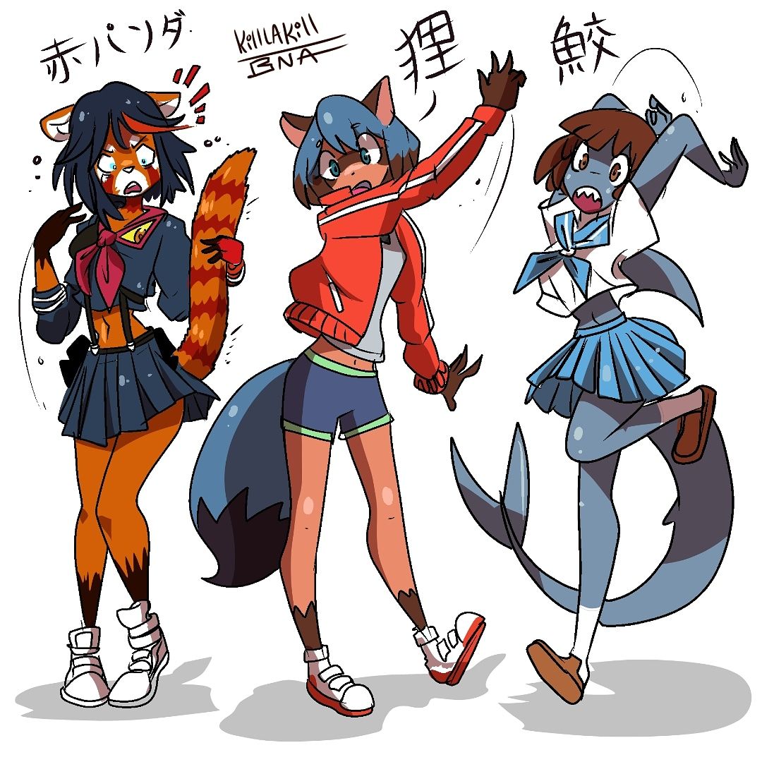 Ryuko and Mako visit Anima City | Scrolller