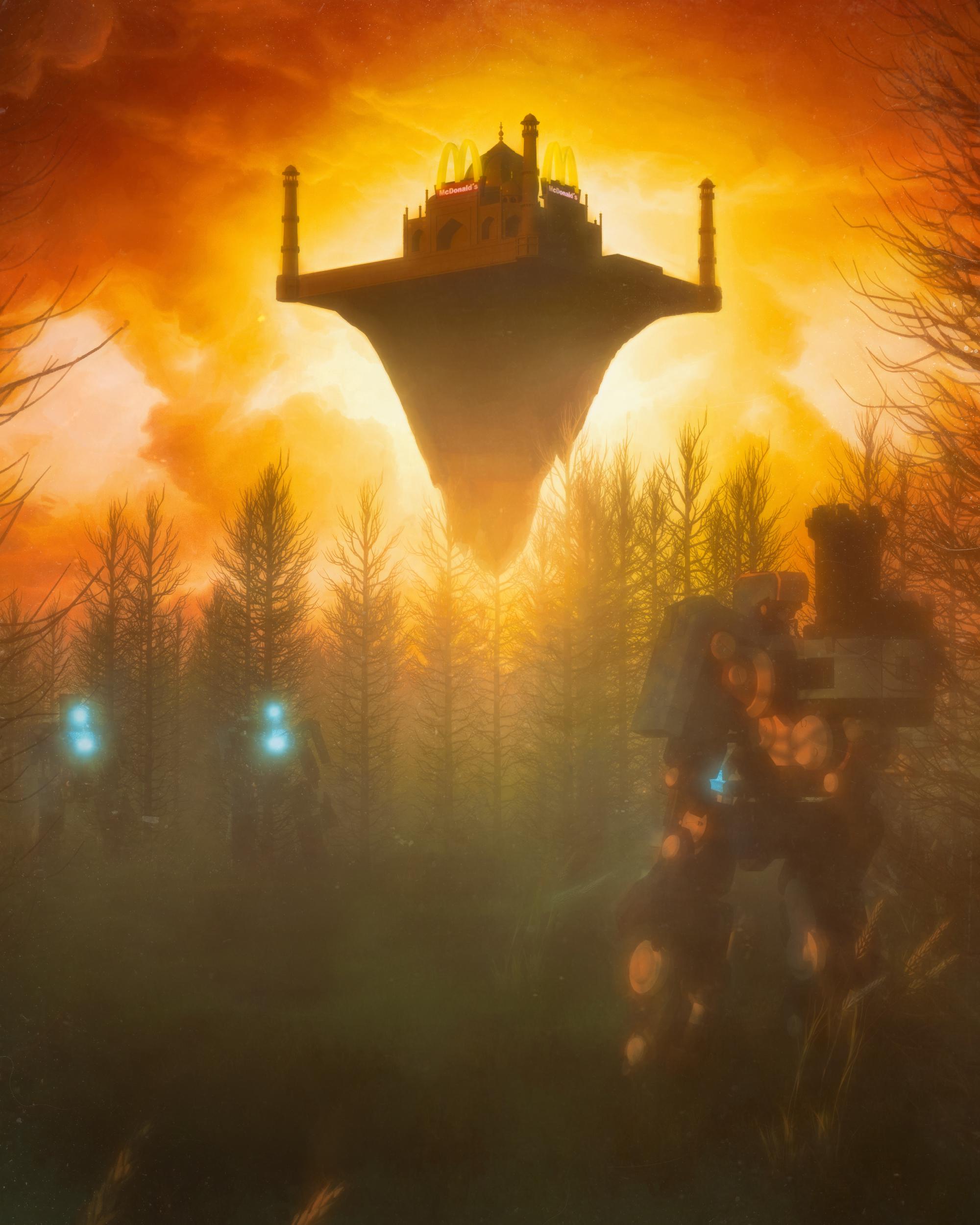 Sacred sanctuary, Me, Digital, 2021 | Scrolller