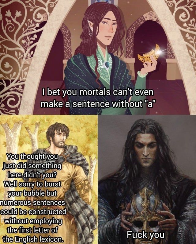 Saeros vs Beren and Turin and their different approaches | Scrolller