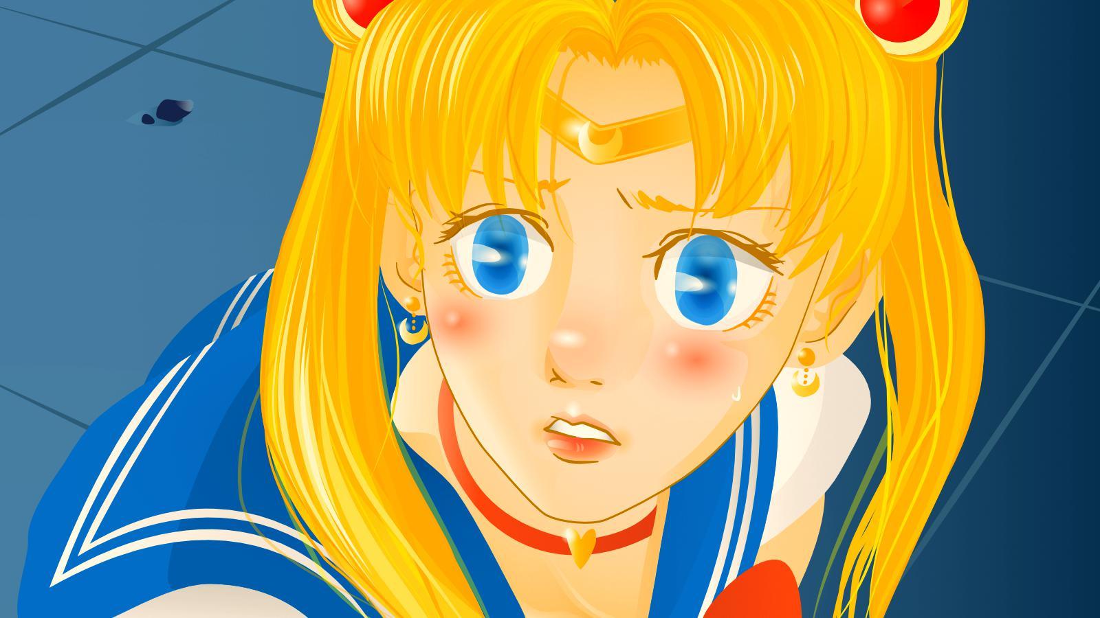 Sailor Moon redraw, full vector in Affinity Designer | Scrolller