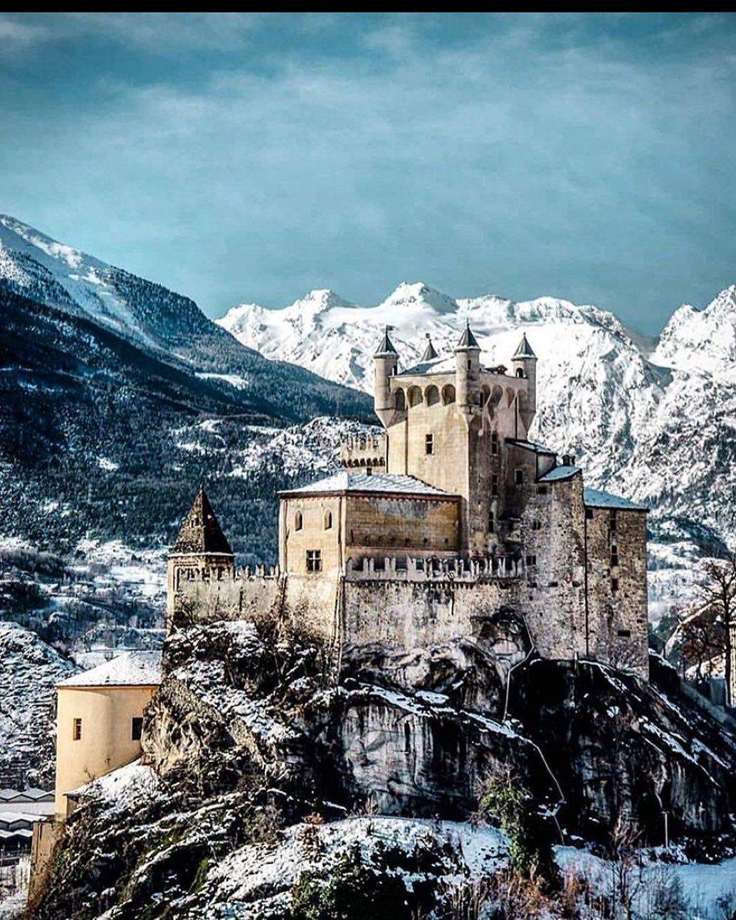 Saint-Pierre Castle a late 12th century castle located at Saint-Pierre in the Aosta Valley ...