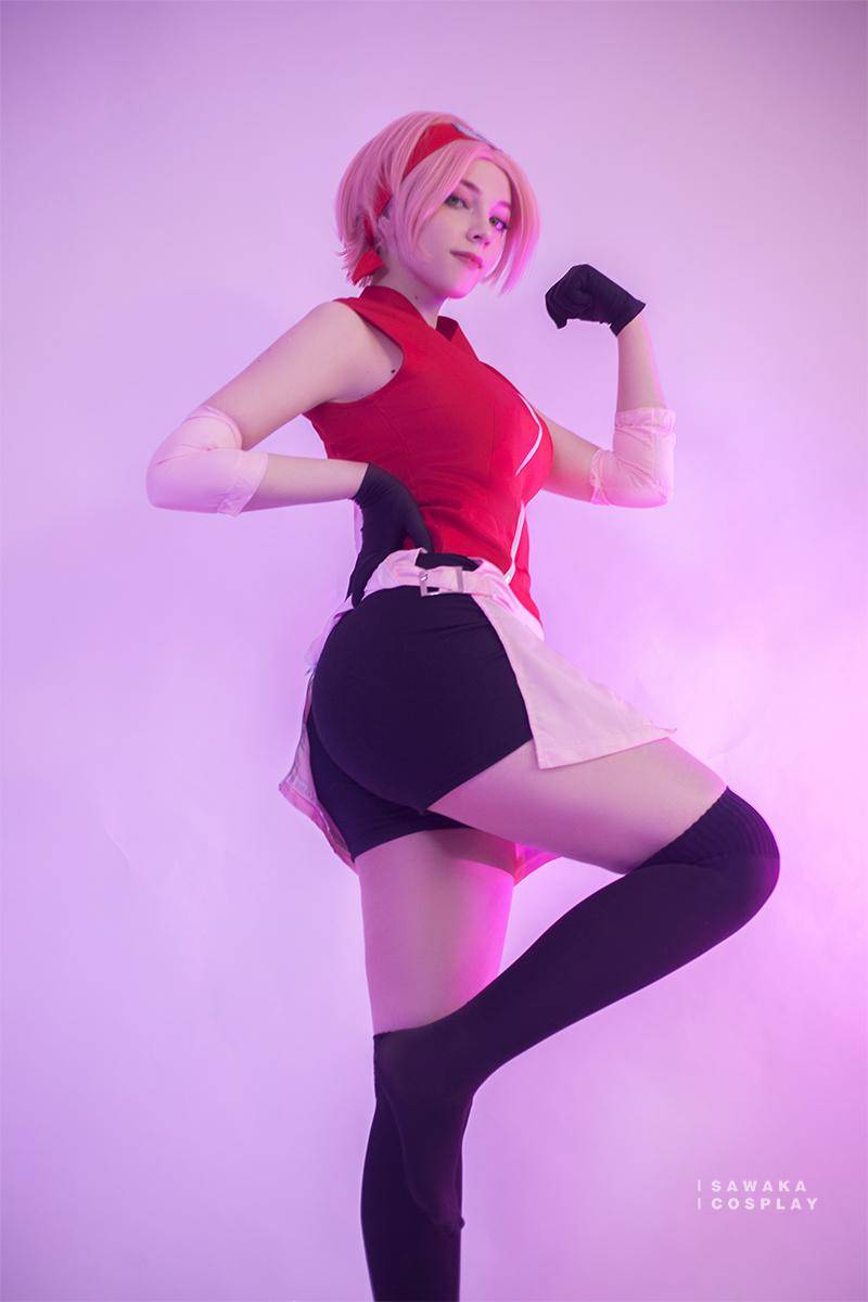 Sakura Haruno cosplay by Sawaka | Scrolller