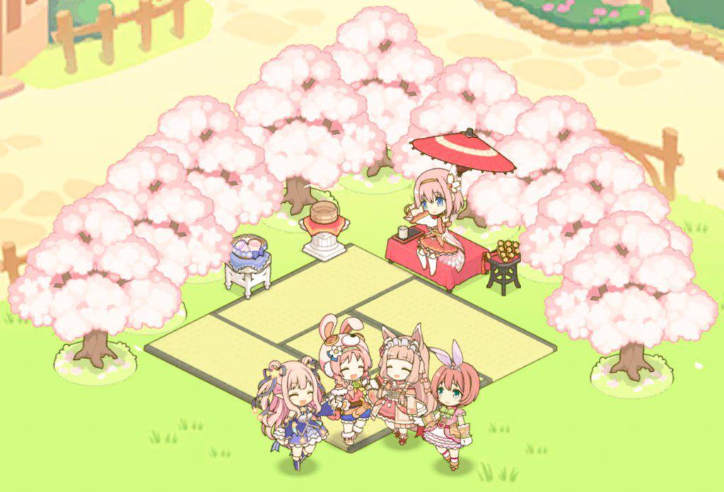 Sakura viewing party for sakura haired girls | Scrolller