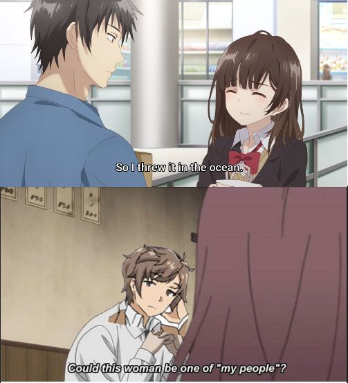 sakuta and yoshida are both chads | Scrolller