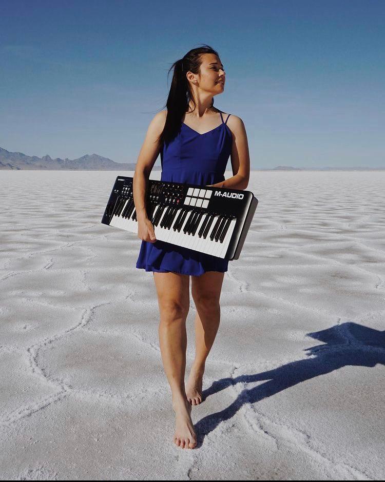 Salt flats and piano | Scrolller