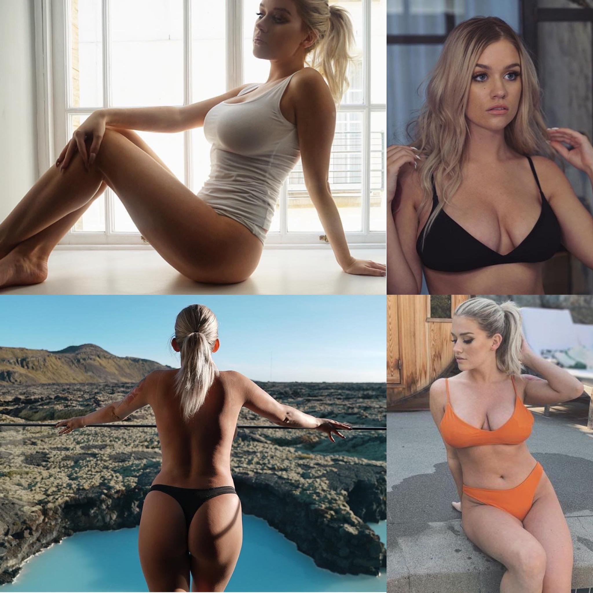 samantha ravndahl is the perfect thick white chick | Scrolller