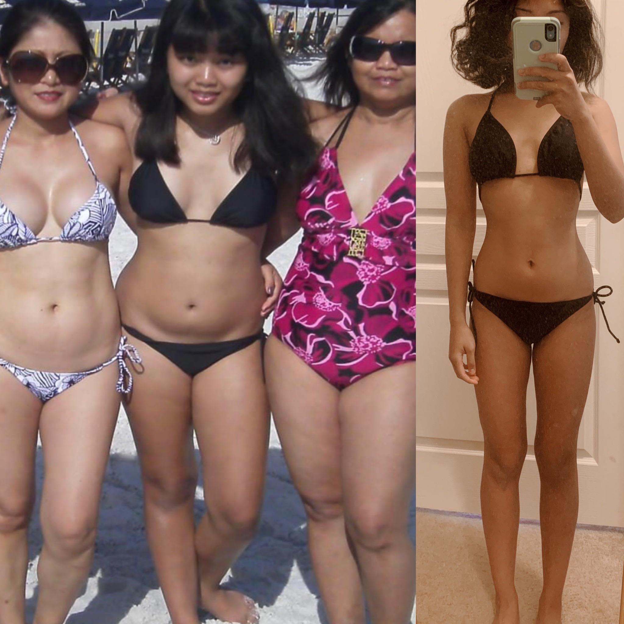 Same Bikini, highschool vs post college | Scrolller