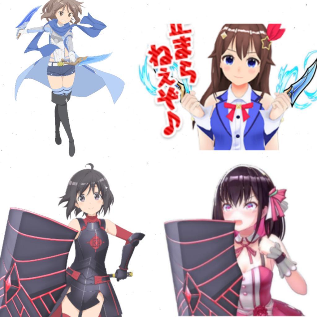 Same energy Sally = Sora while Maple = AZKi | Scrolller