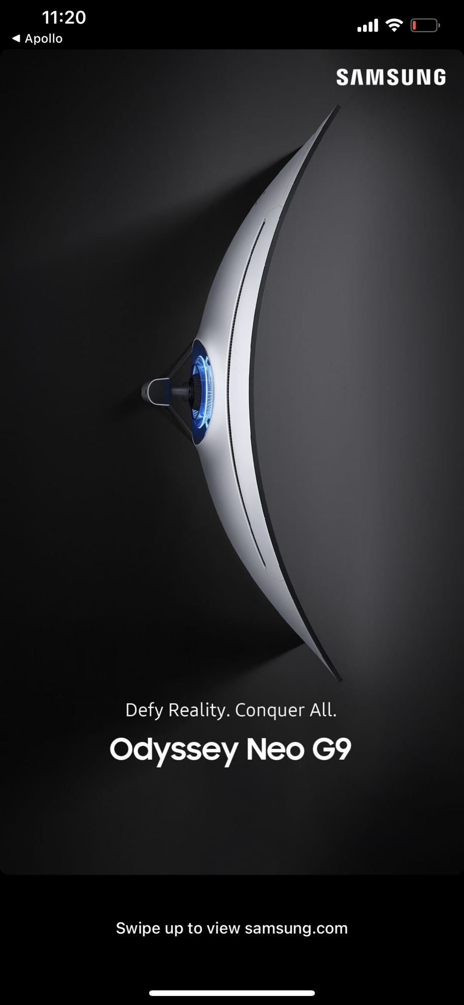 Samsung’s New Monitor Ad looks like a Cyber Boob | Scrolller