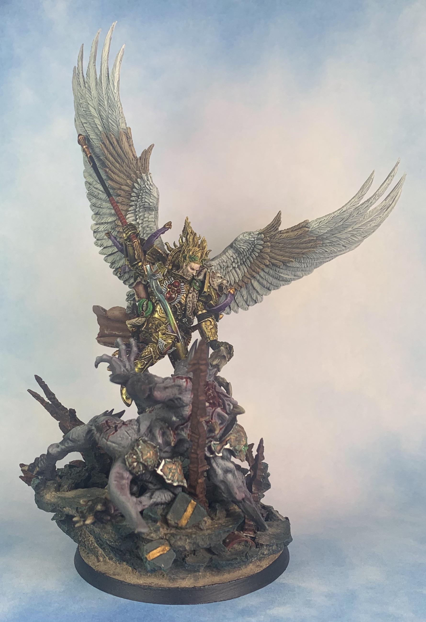 Sanguinius, the hardest model I’ve ever painted. | Scrolller