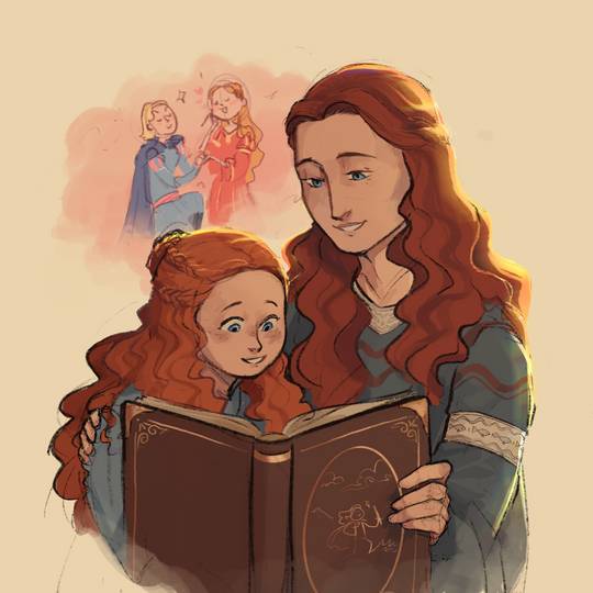 Sansa and Catelyn by francy-sketches | Scrolller