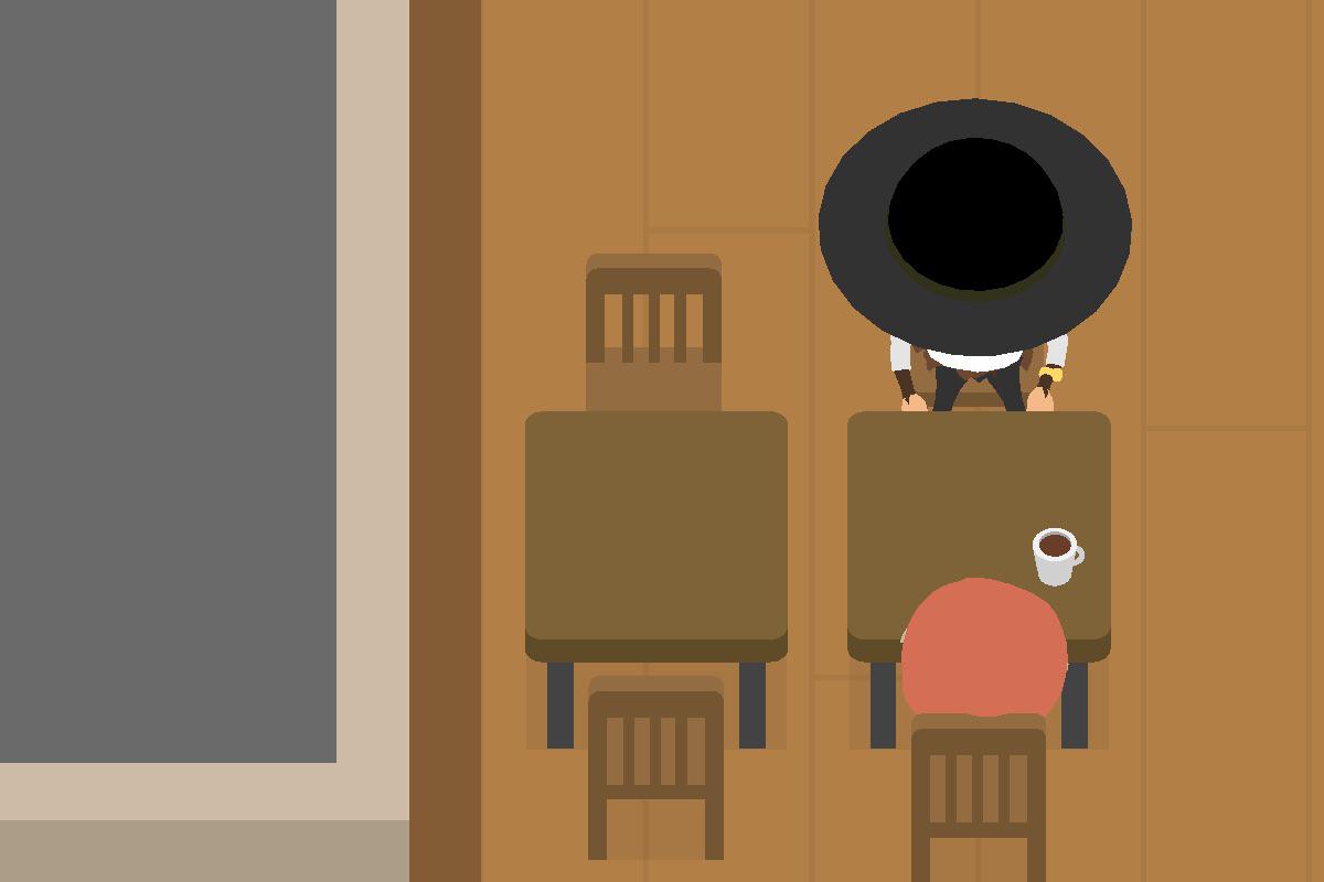 Sasquatch on his first date at the coffee shop | Scrolller