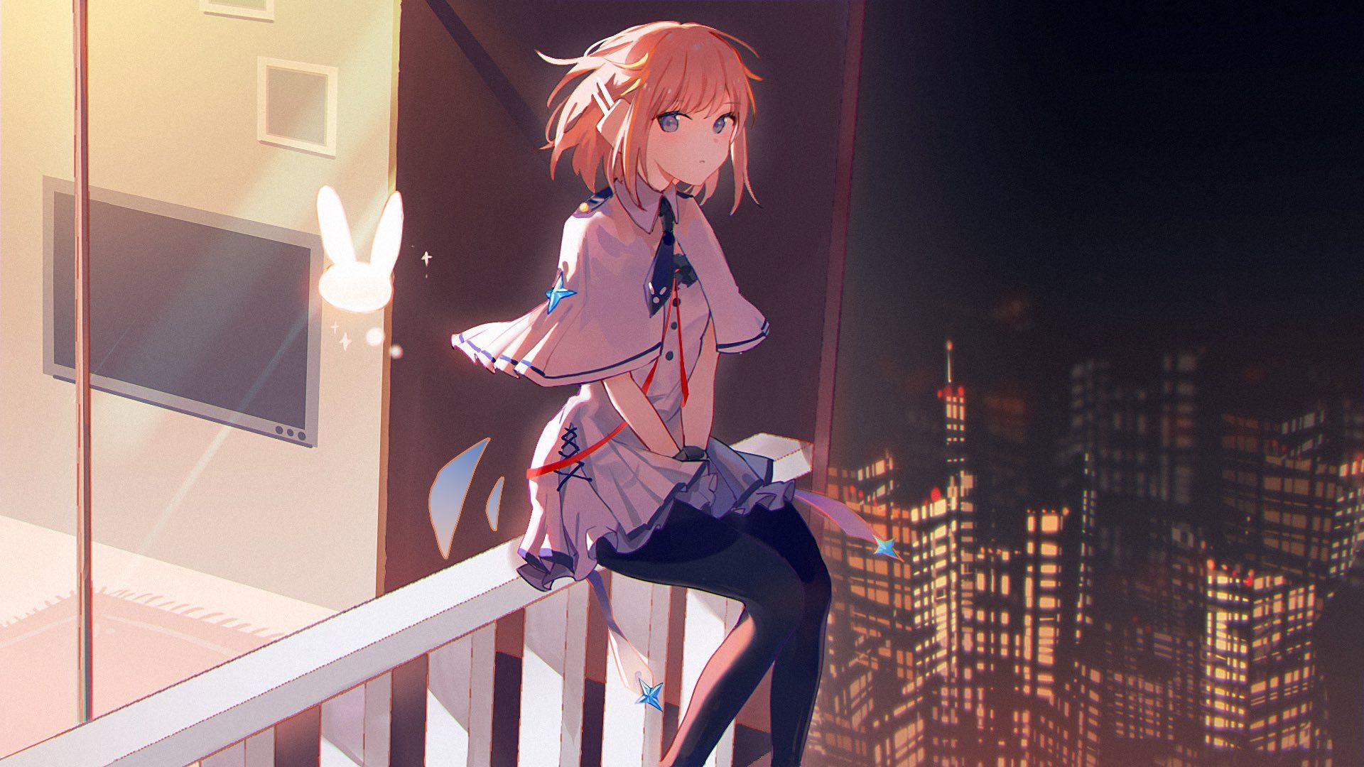 Sat on the Balcony Railing [Original] | Scrolller