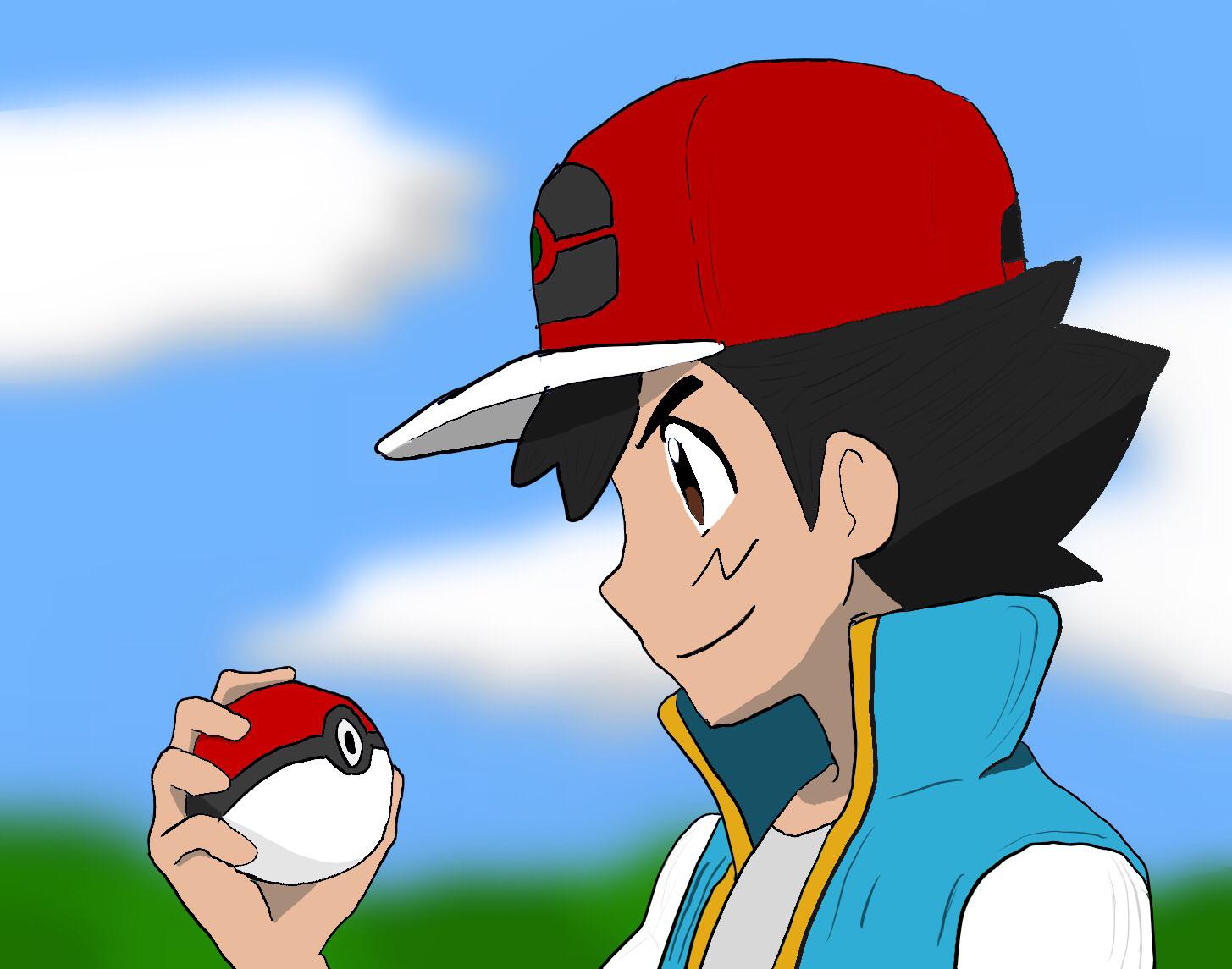 Satoshi Fanart Pocket Monsters | Scrolller