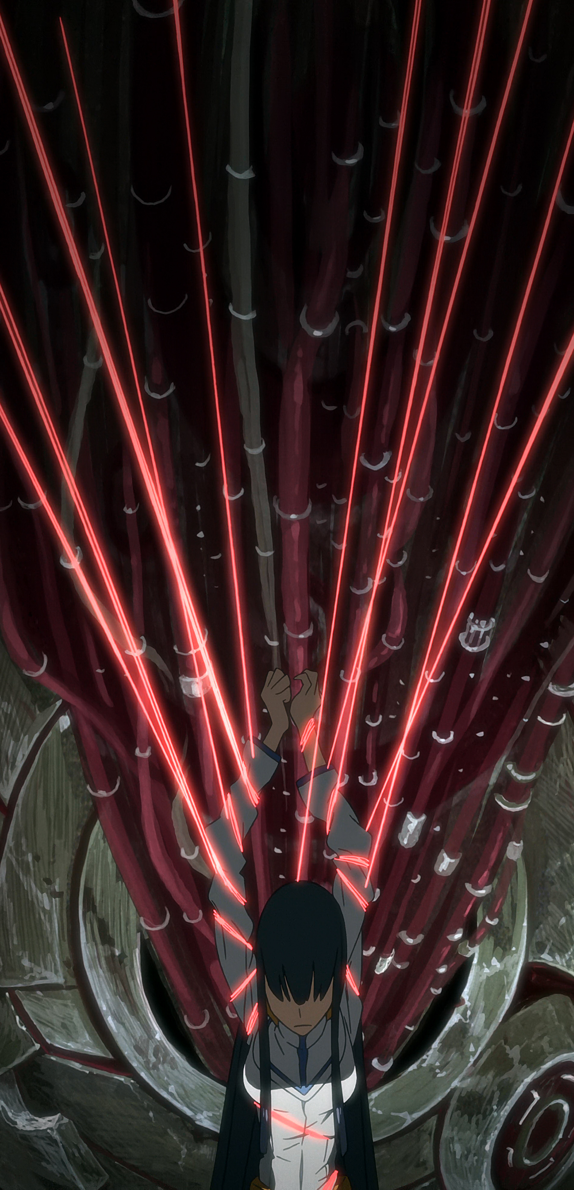 Satsuki just hanging around (from Episode 25) [1920x3981] | Scrolller