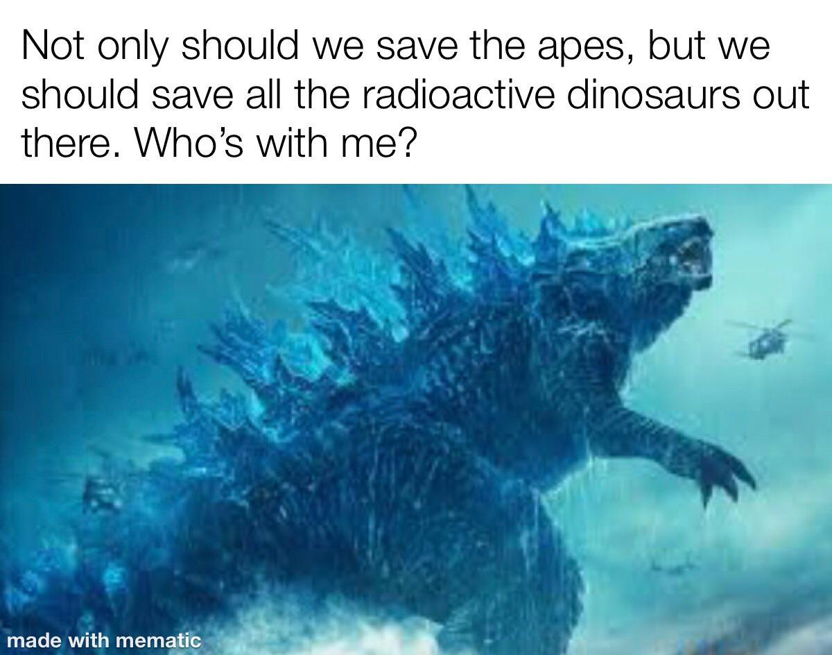 Save the radioactive dinosaurs! | Scrolller