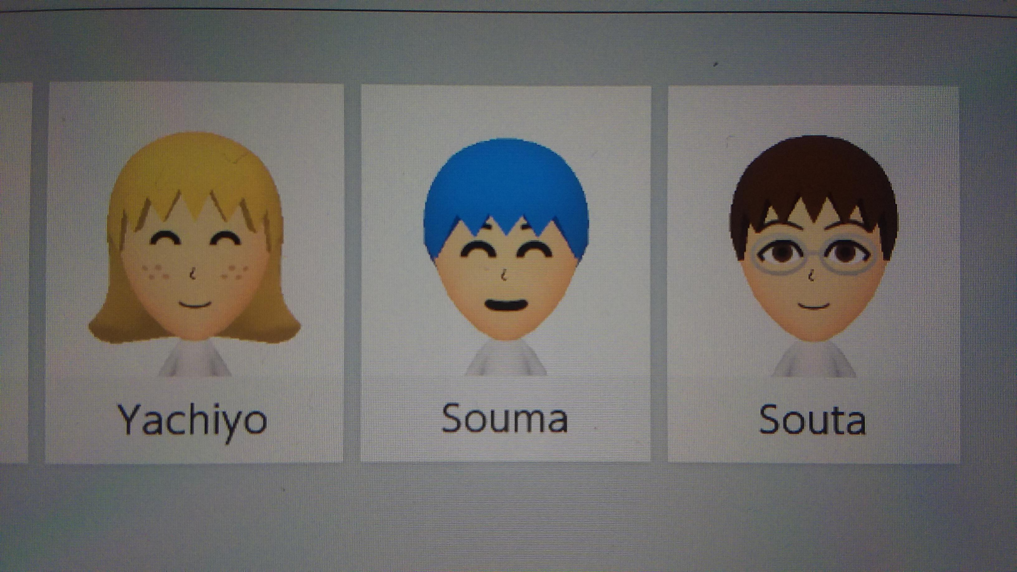 Saw the Miis, and I made some myself! | Scrolller