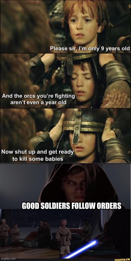 Saw the top half on r/prequelmemes and could not resist prequel-fying it. | Scrolller
