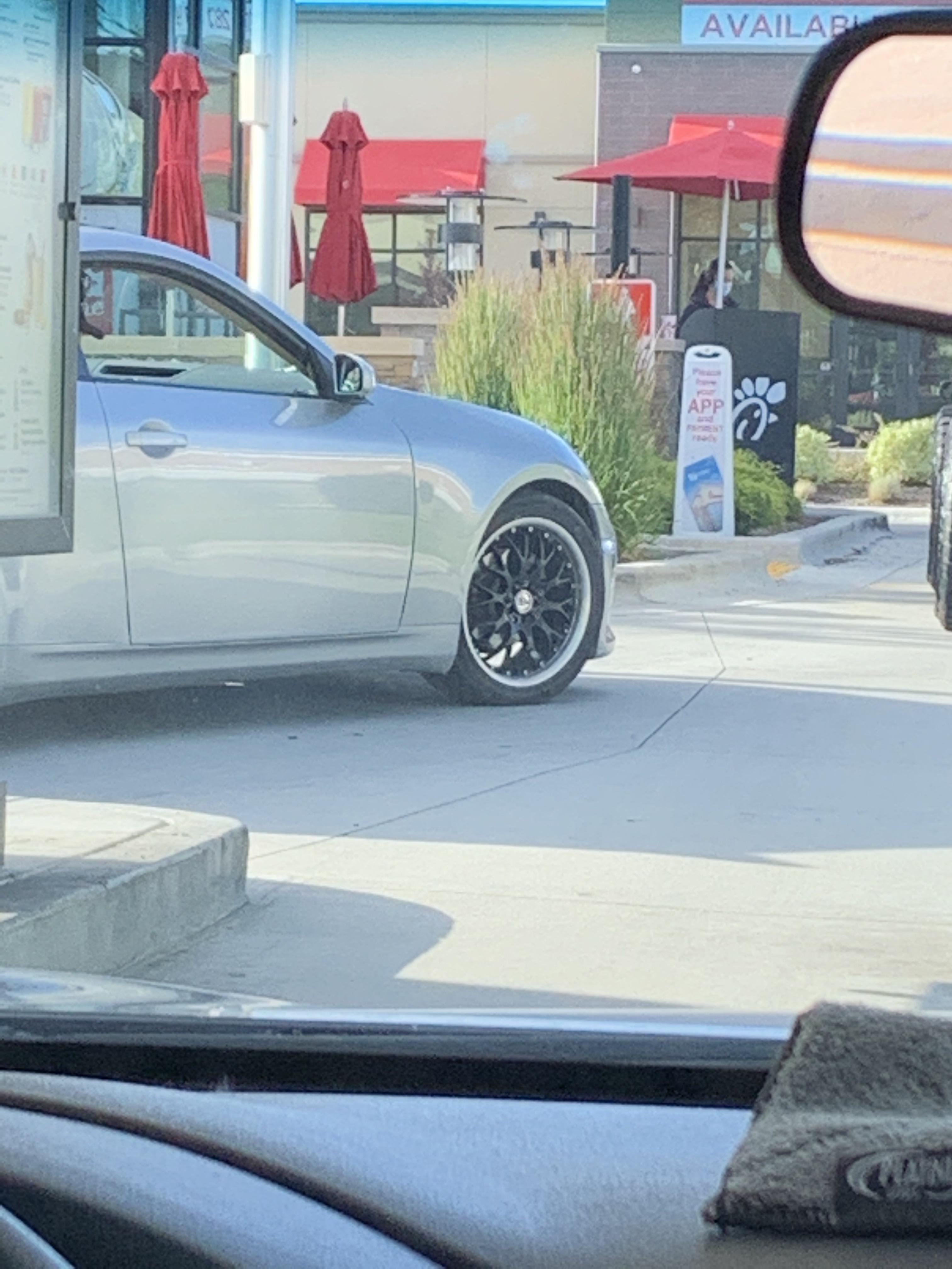 Saw this man rocking black sunburst at chick-fil-a | Scrolller