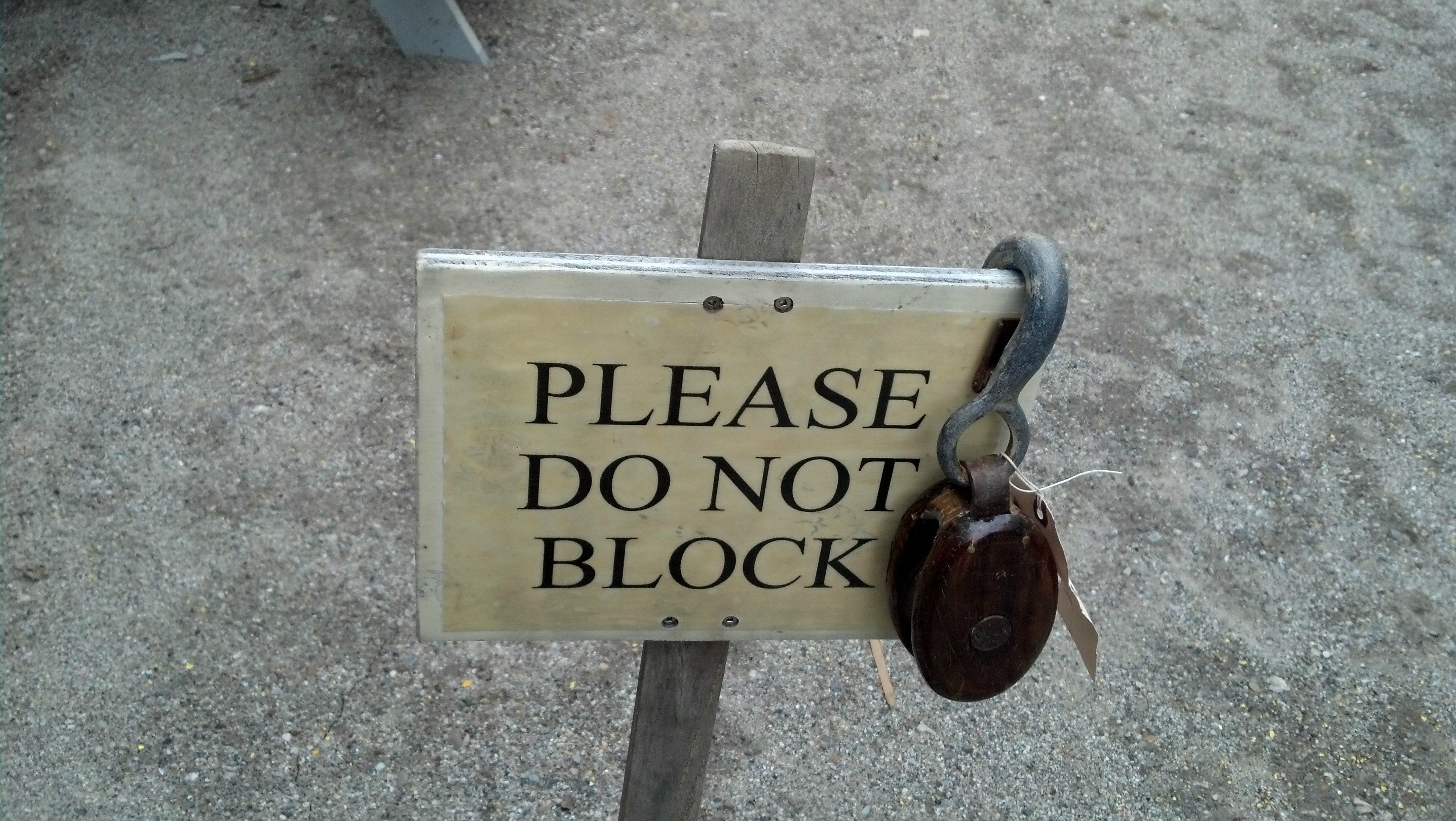 Saw this sign at yard today.. | Scrolller