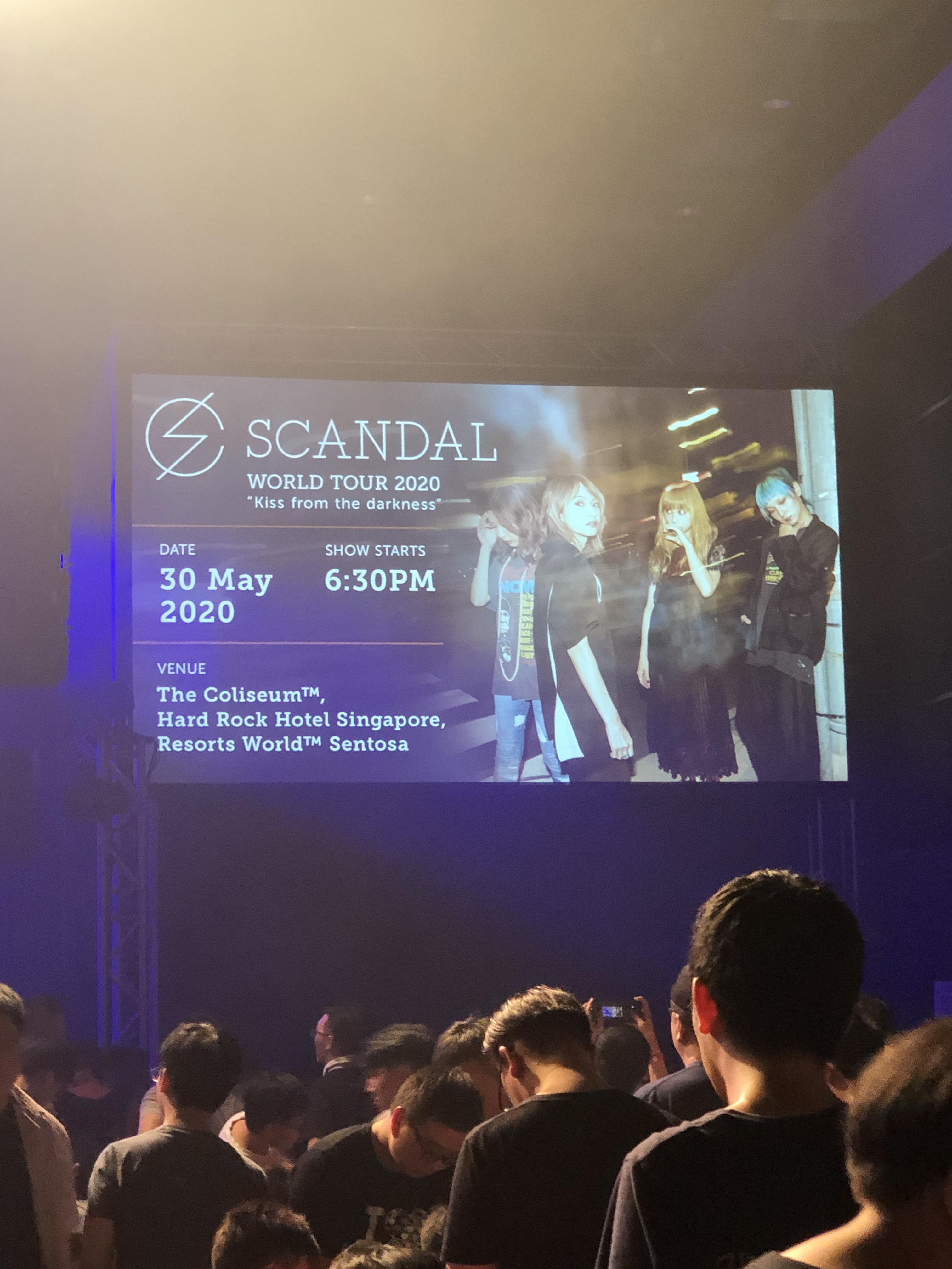 Scandal World Tour 2020 @ Singapore! | Scrolller