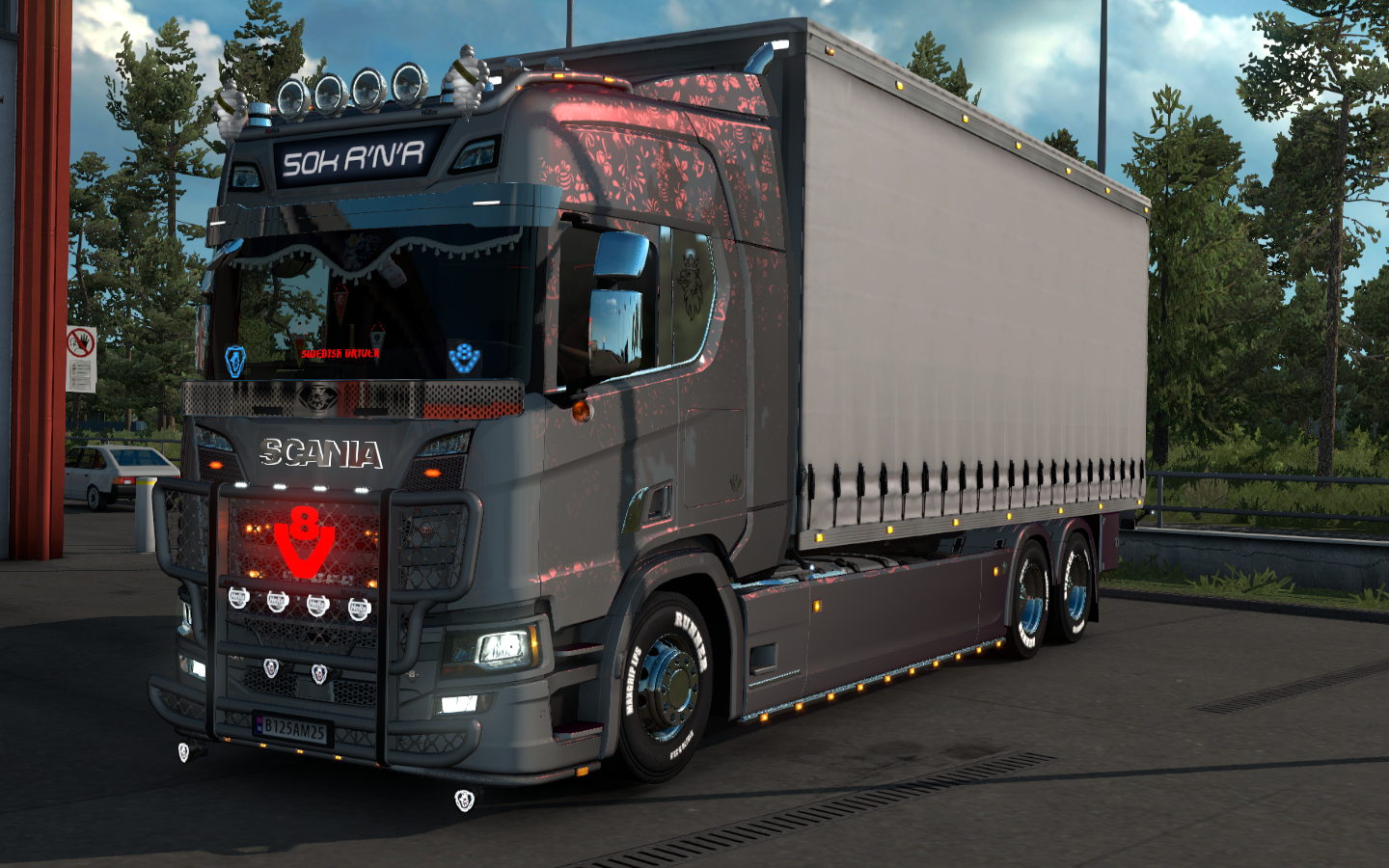 Scania tandem. | Scrolller