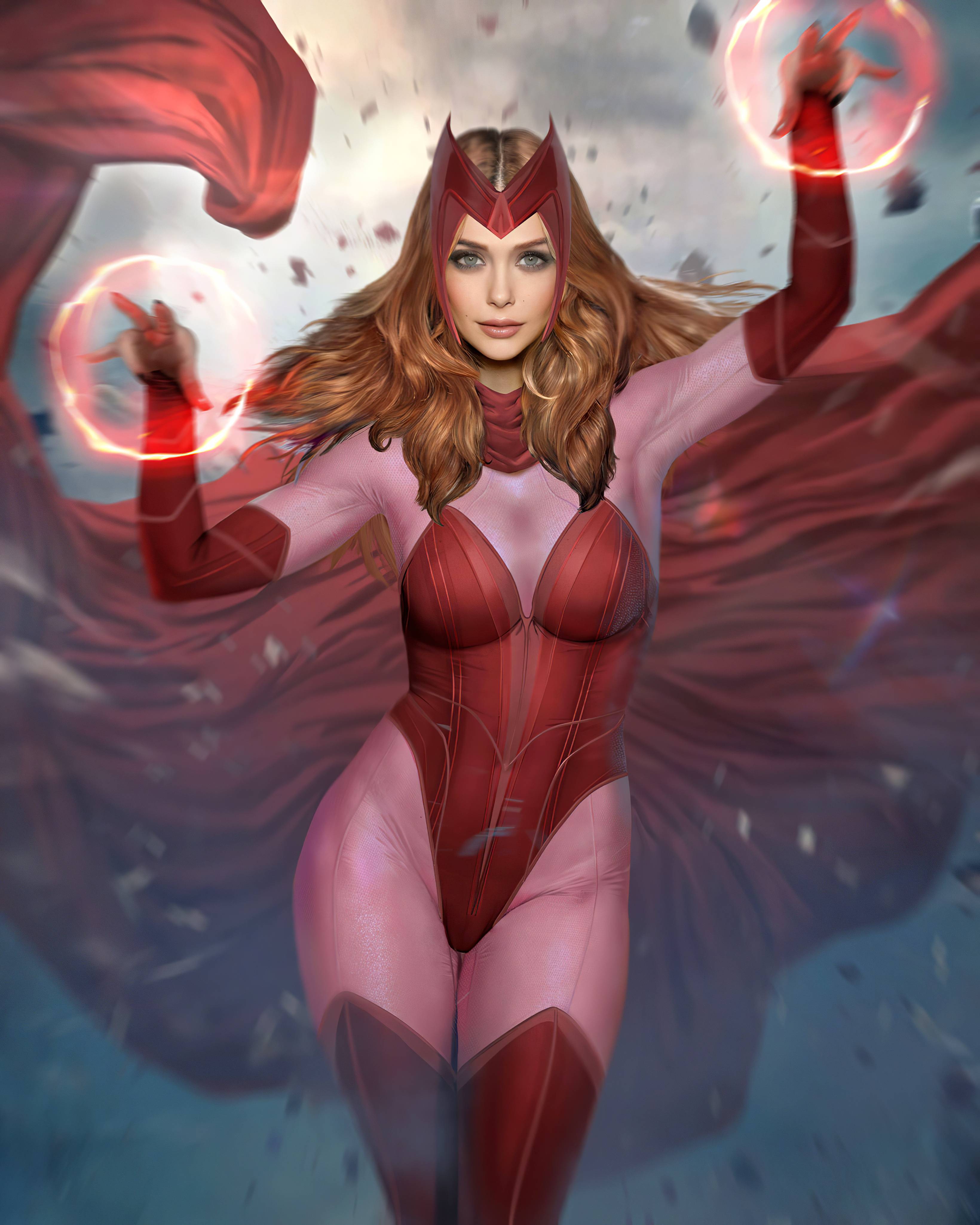 Scarlet Witch - (Marvel Comics) - [Shikarii] | Scrolller