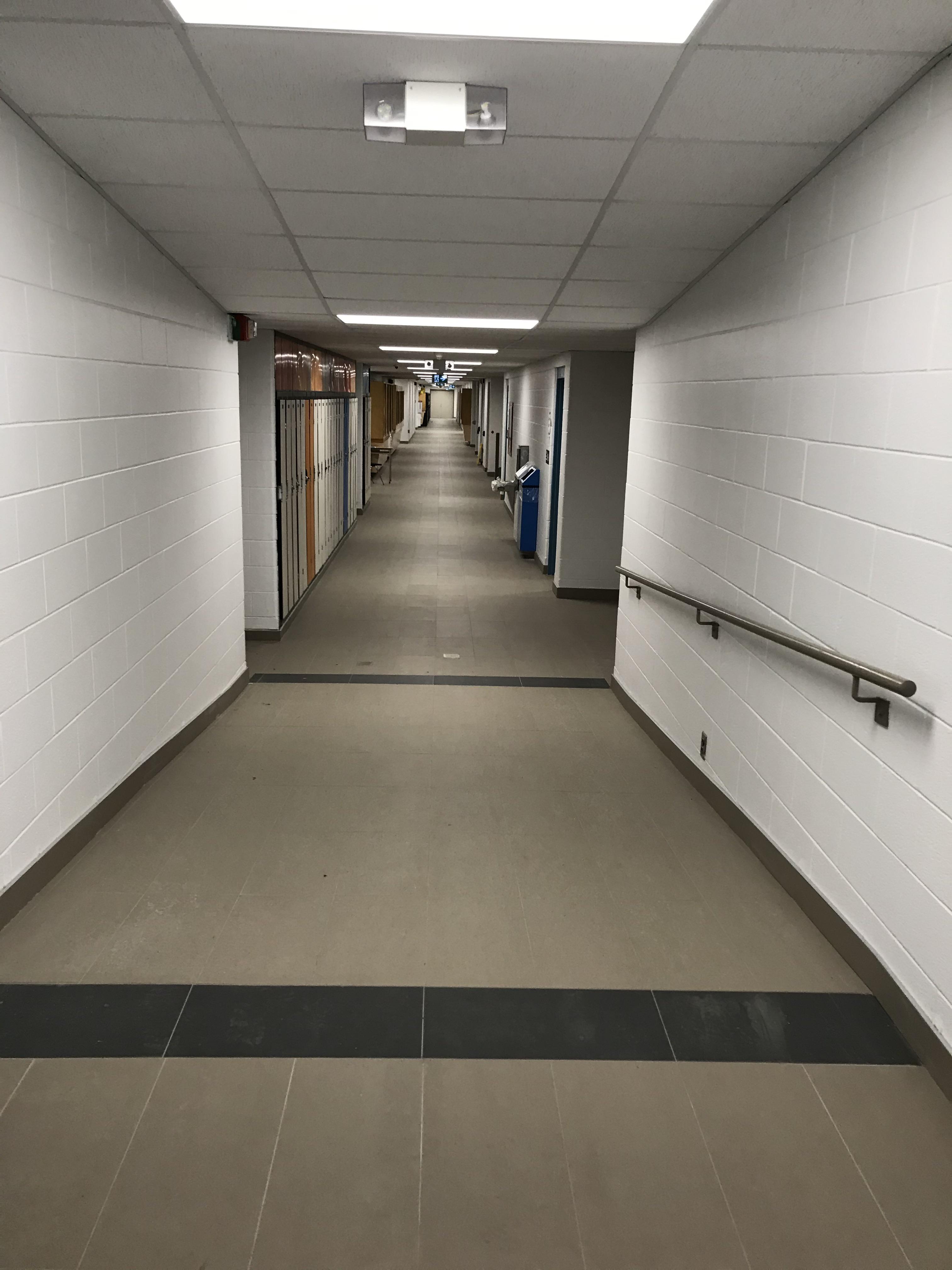 School hallway | Scrolller