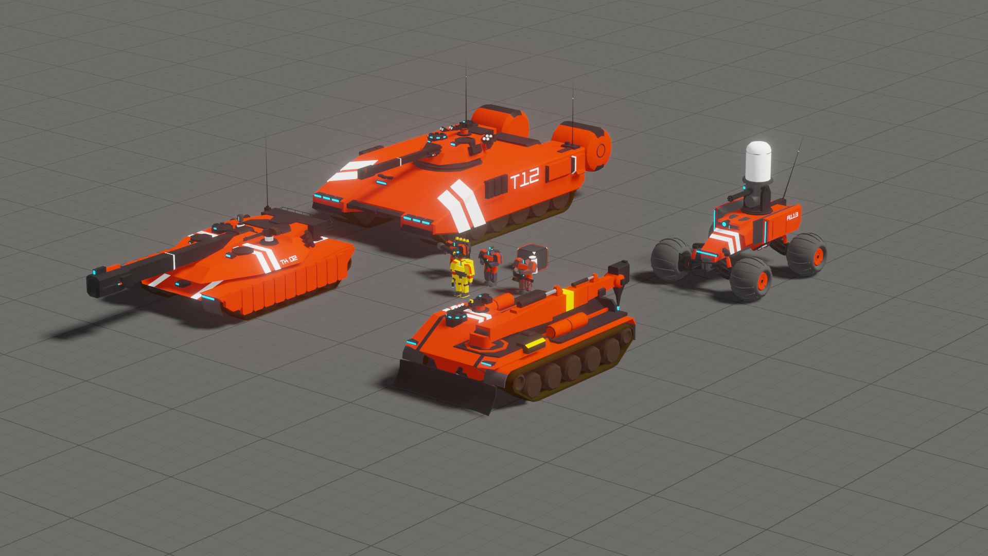 Sci-fi land forces | Scrolller