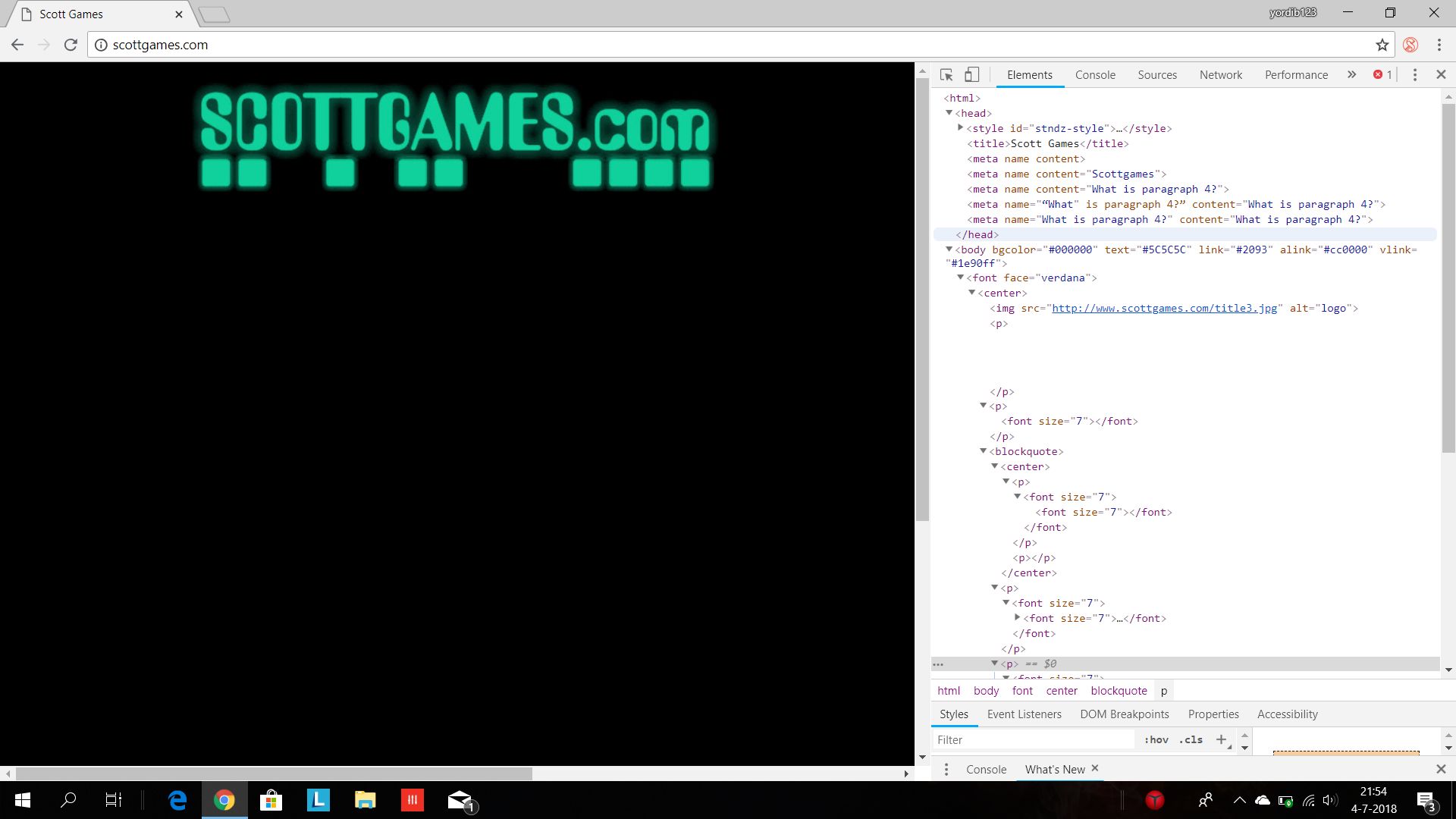 scottgames.com "what is paragraph 4?" | Scrolller