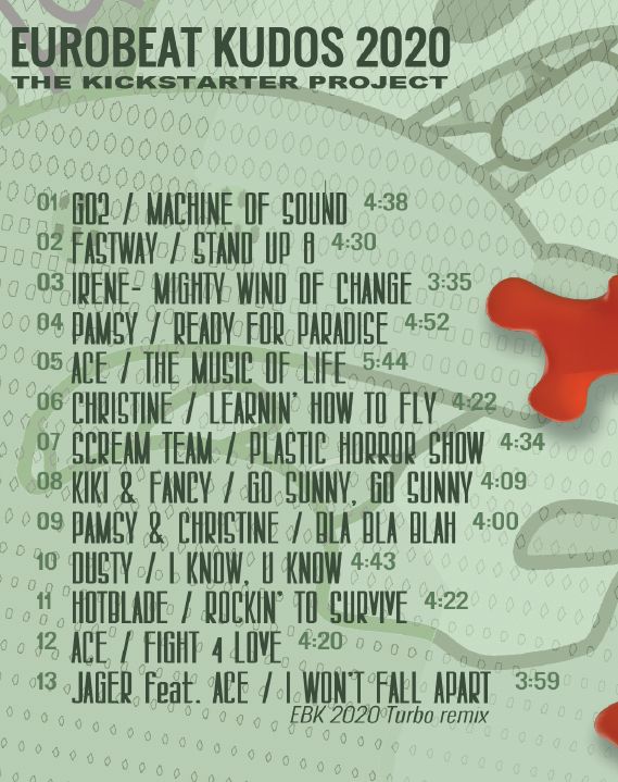 SCP-Music Eurobeat Kudos 2020 tracklist, including Turbo remix | Scrolller