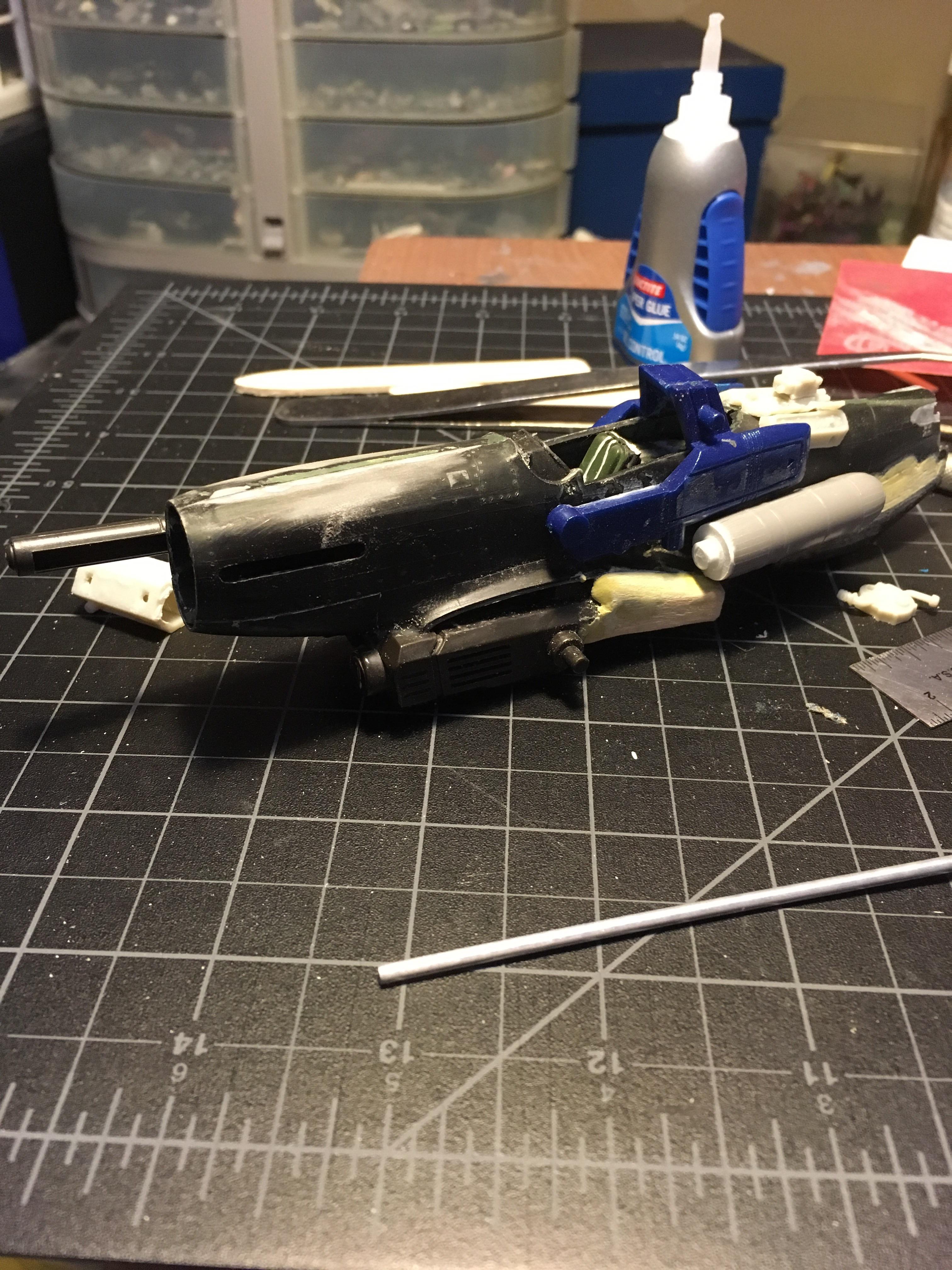 Scratch build I'm working on. Based off a P51 | Scrolller