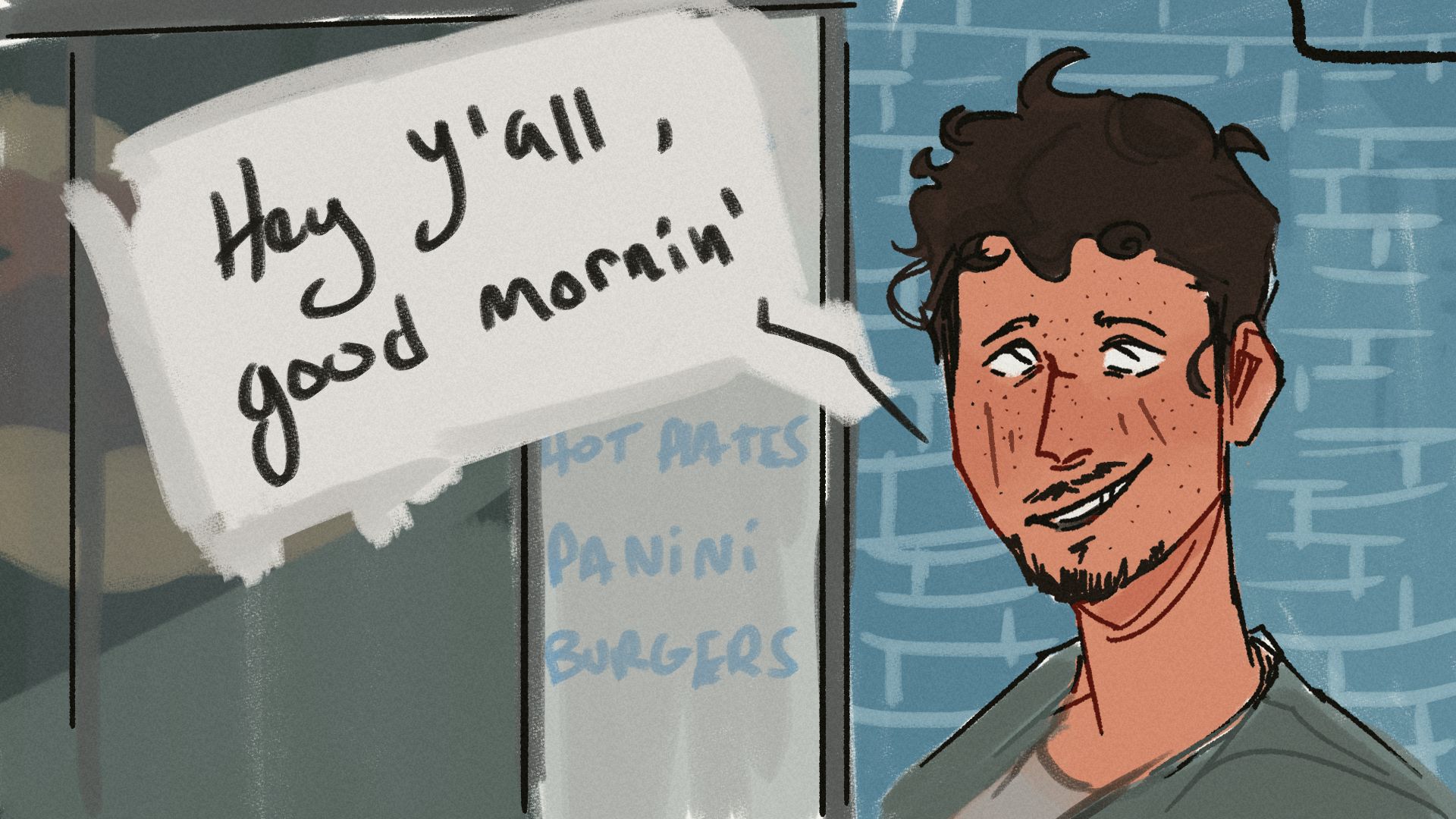 Screenshot redraw from the trailer. Too excited for this movie!!! | Scrolller