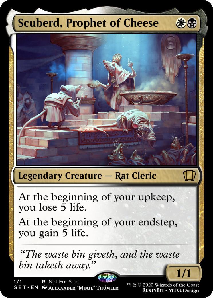 Scuberd. Prophet of Cheese | Scrolller