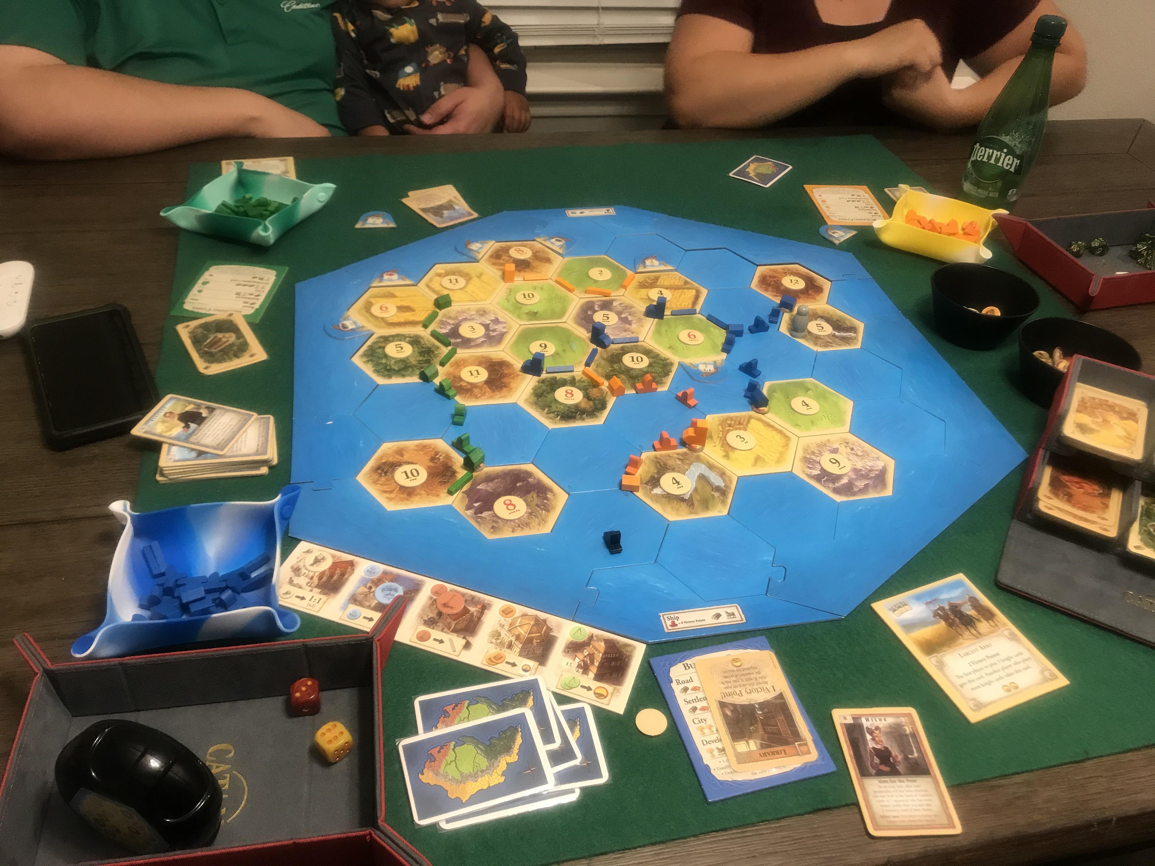 Seafarers game night with helpers and frenemies | Scrolller