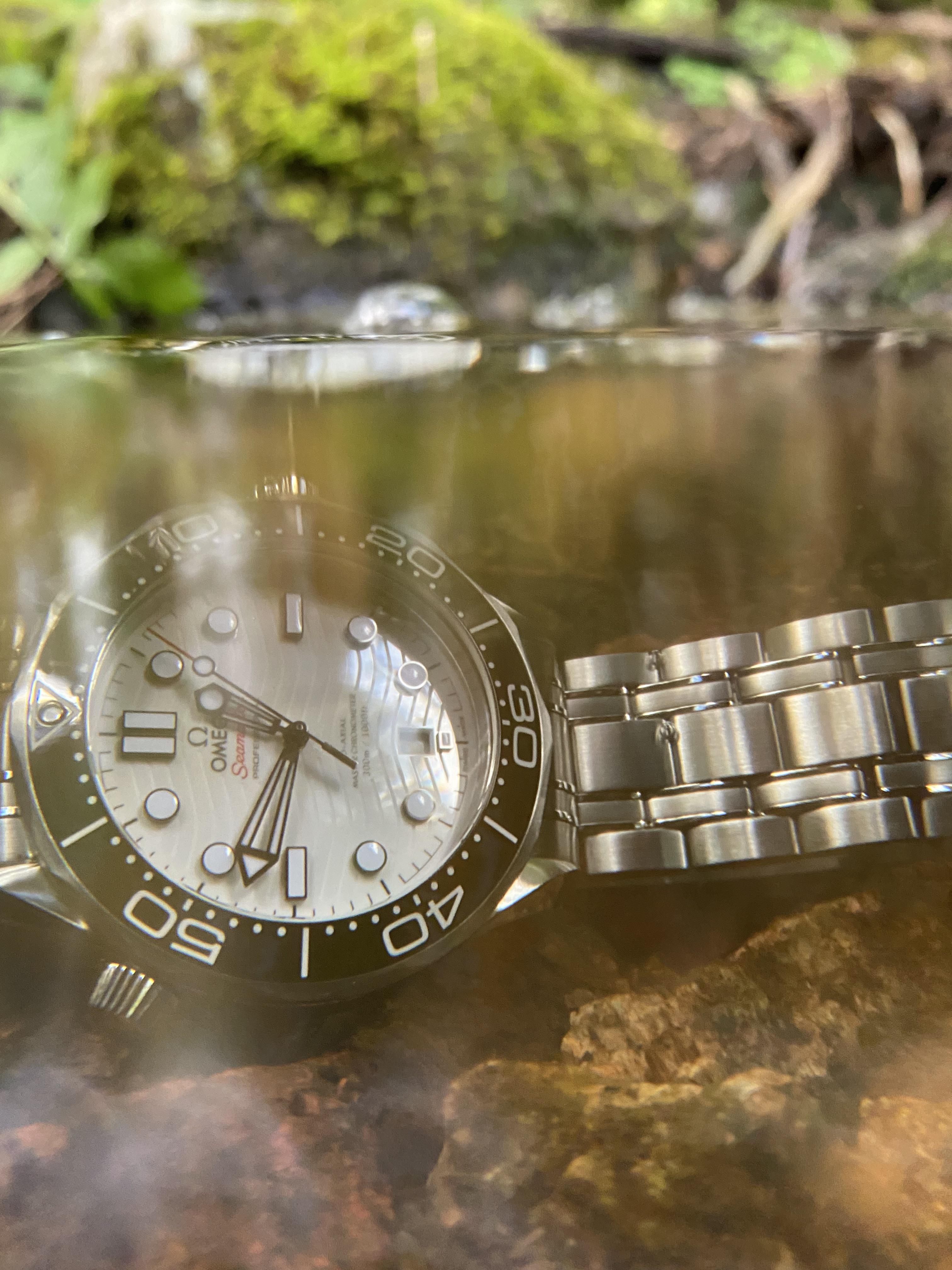 Seamaster diver 300m under the bonecrushing pressure of 30mm depth | Scrolller