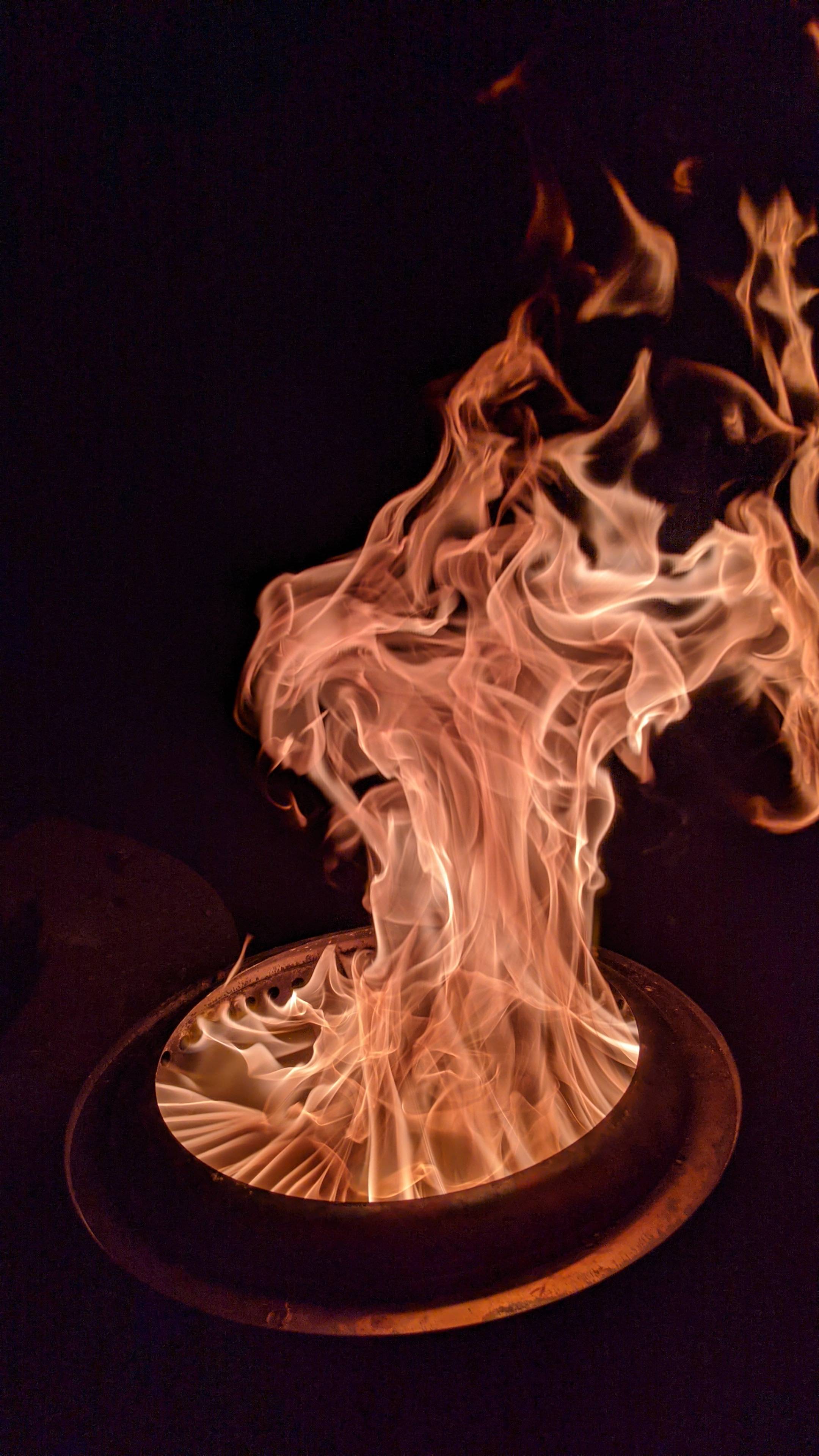 Secondary burn w/ pellets | Scrolller