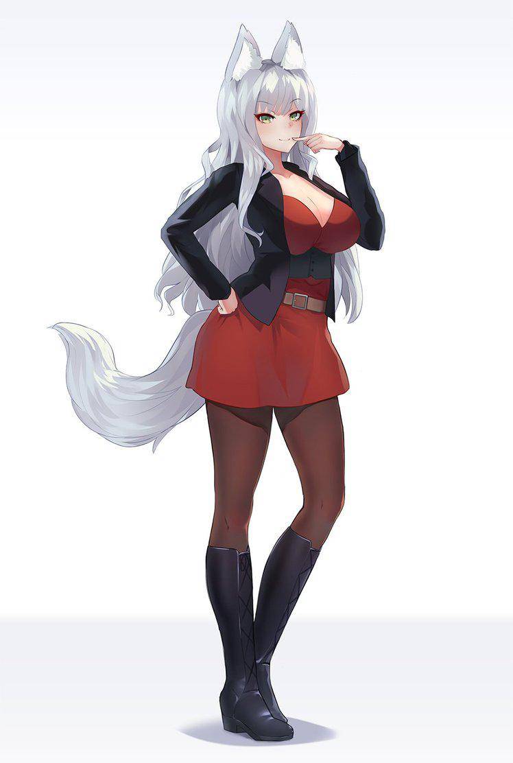 Secretary wolf girl | Scrolller