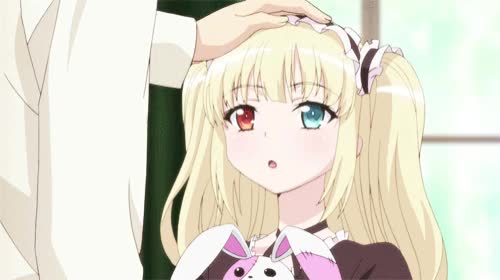 See how happy head pats makes her. (Boku wa Tomodachi ga Sukunai) | Scrolller