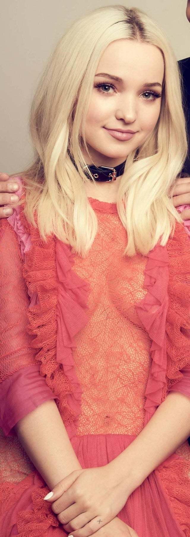 See Thru Red Dress Scrolller