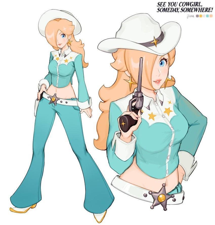 See you cowgirl, someday, somewhere! - Rosalina by Jivke | Scrolller