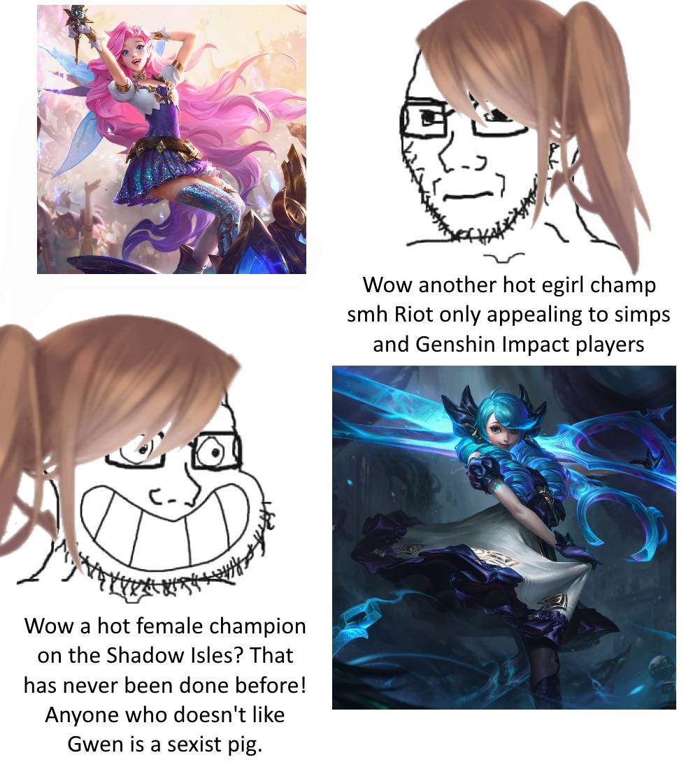 Seeing People Argue About Gwens Design On Twitter Got Me Like