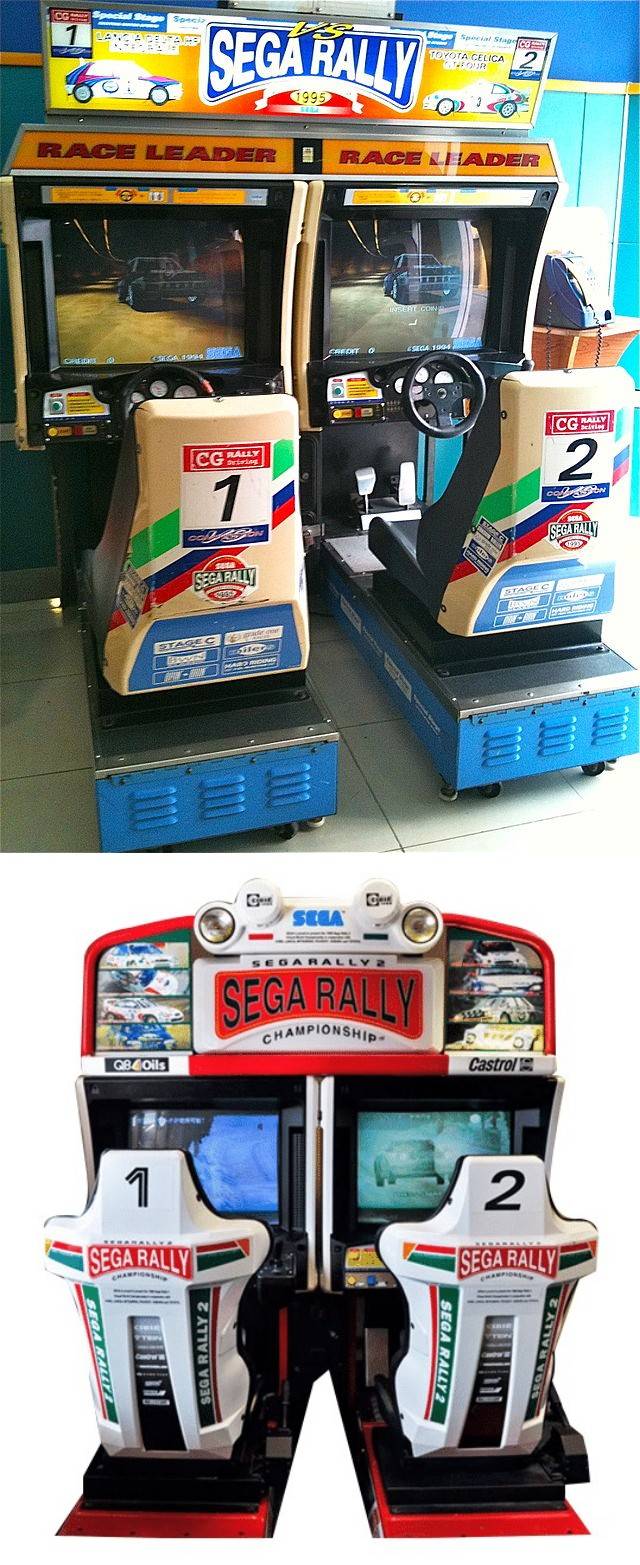 Sega Rally was always there in the 90s in every arcade! | Scrolller