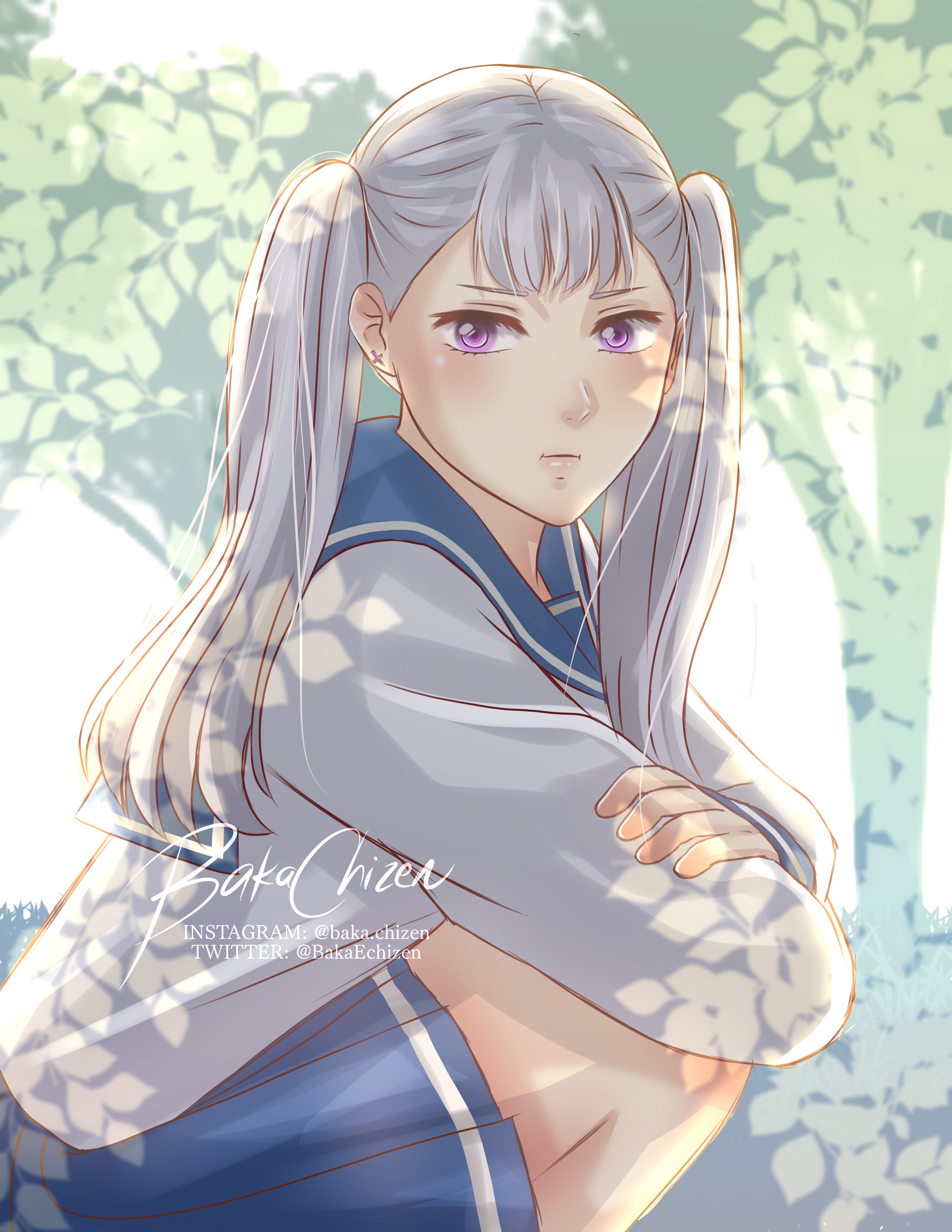 Seifuku ~ Another fanart of Noelle that I recently draw | Scrolller
