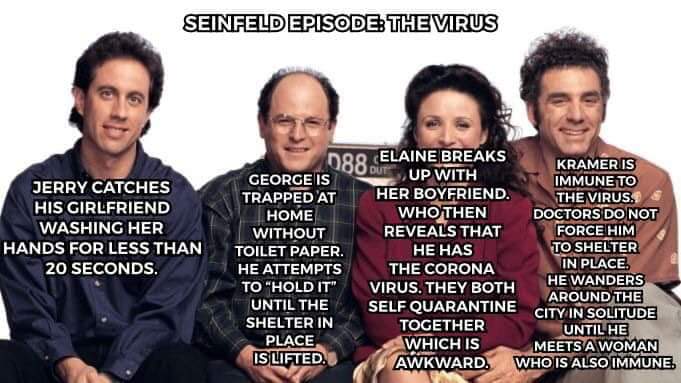 Seinfeld episode: The Virus | Scrolller