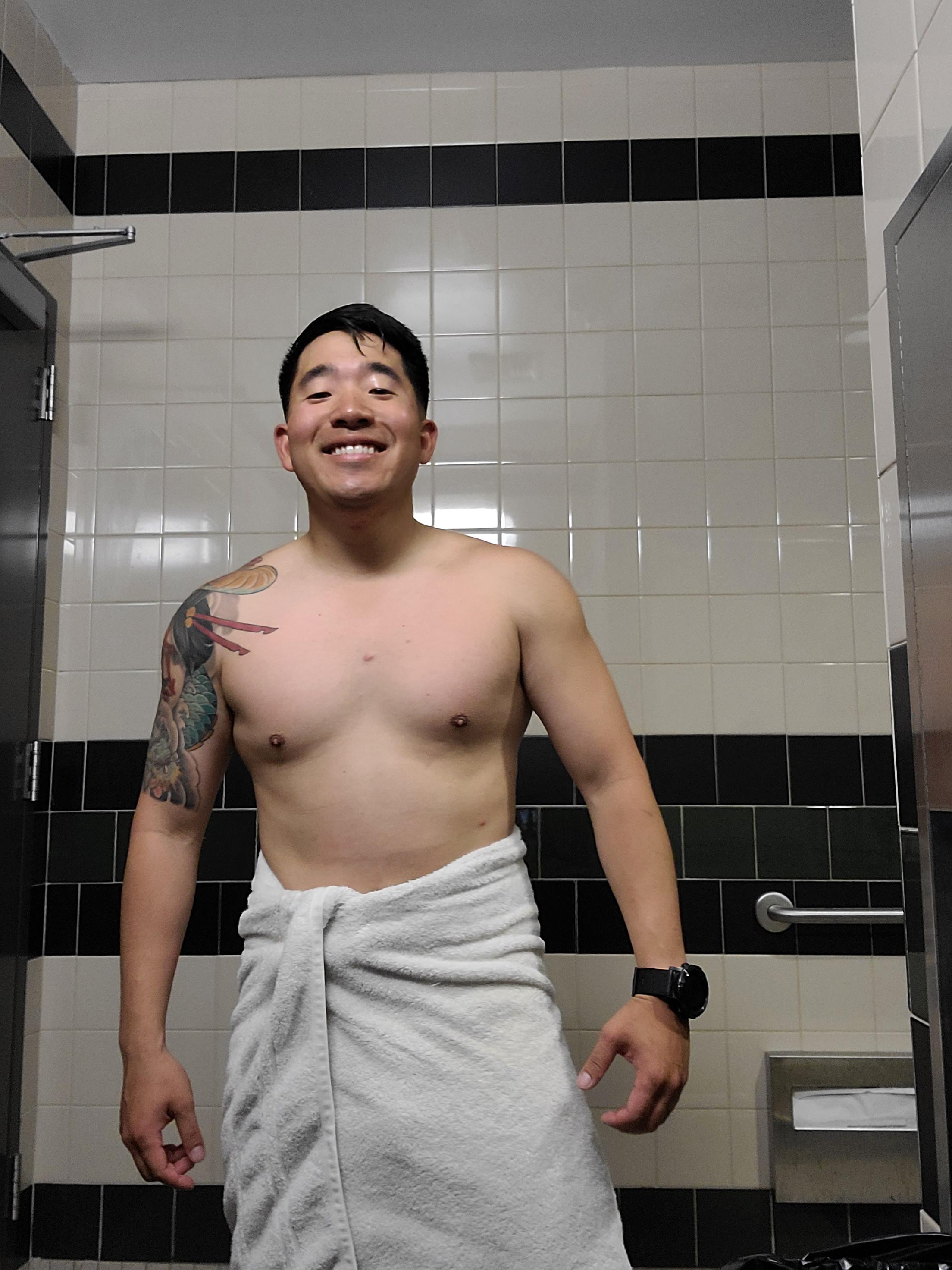 [Self] Another shameless locker room selfie, hope you don't mind! | Scrolller