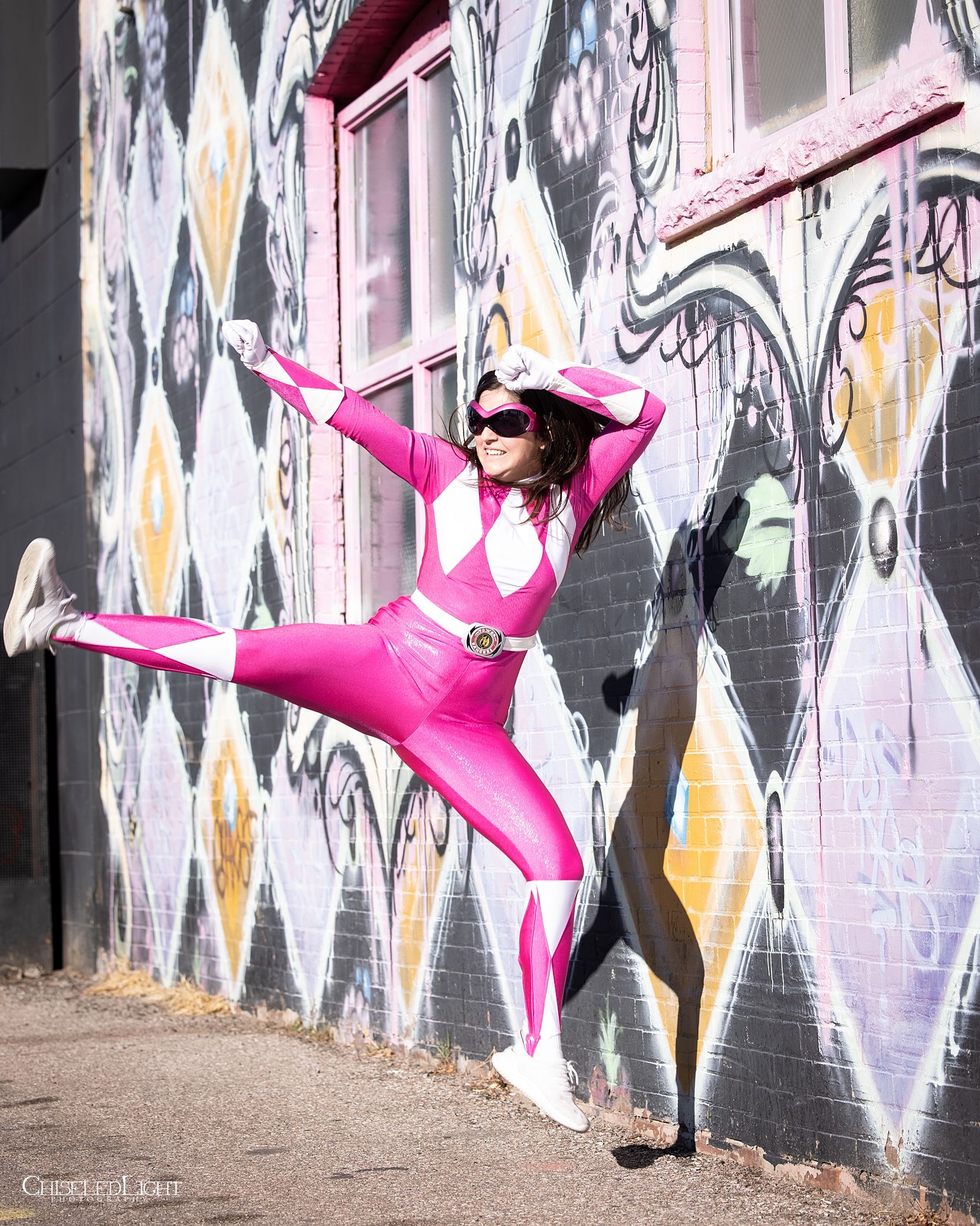 [Self] As Pink Ranger | Scrolller