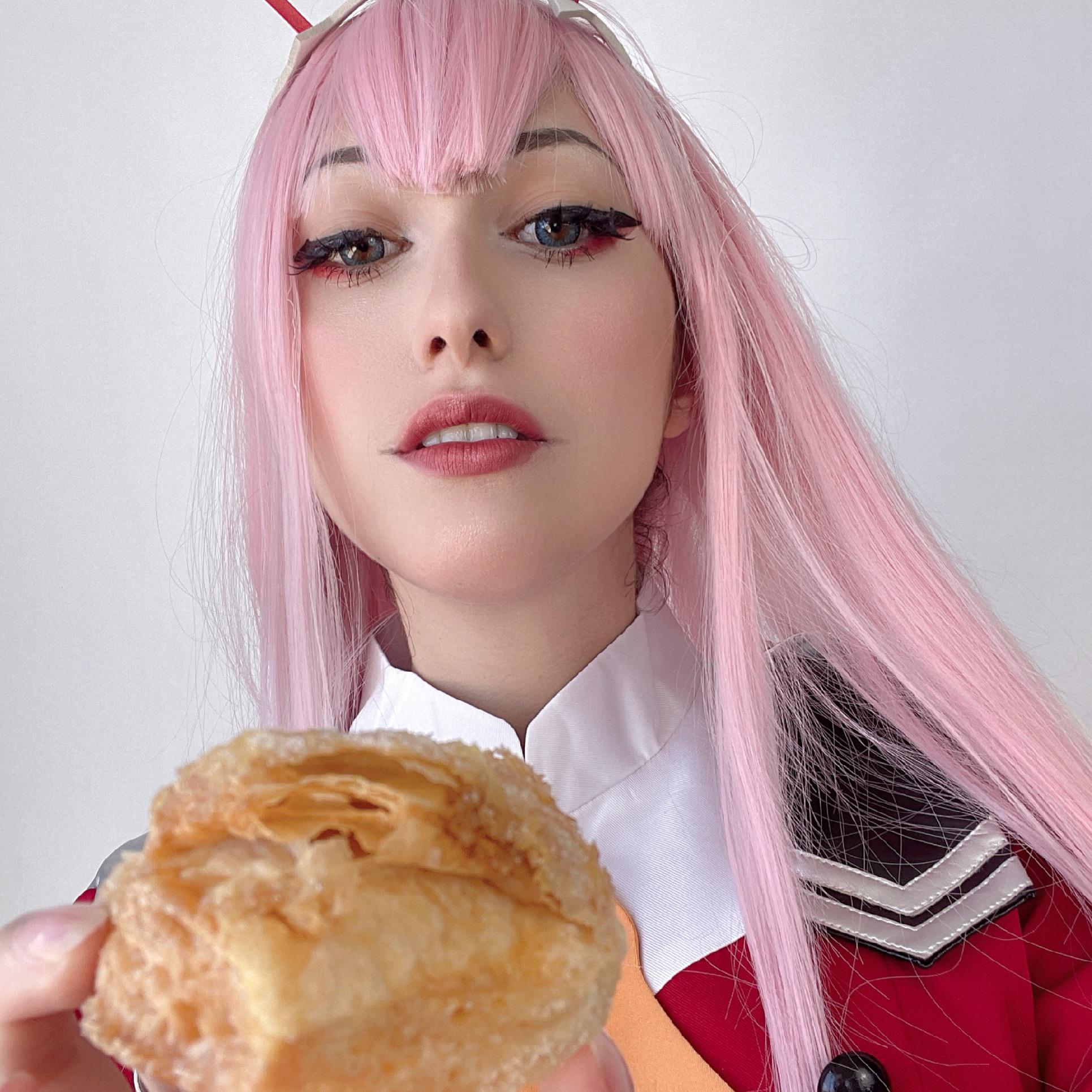 [self] as Zero Two from Darling in the Franxx | Scrolller