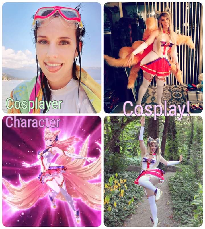 [self] Becoming a Star Guardian! Cosplayer, Character (Ahri) & Cosplay! | Scrolller