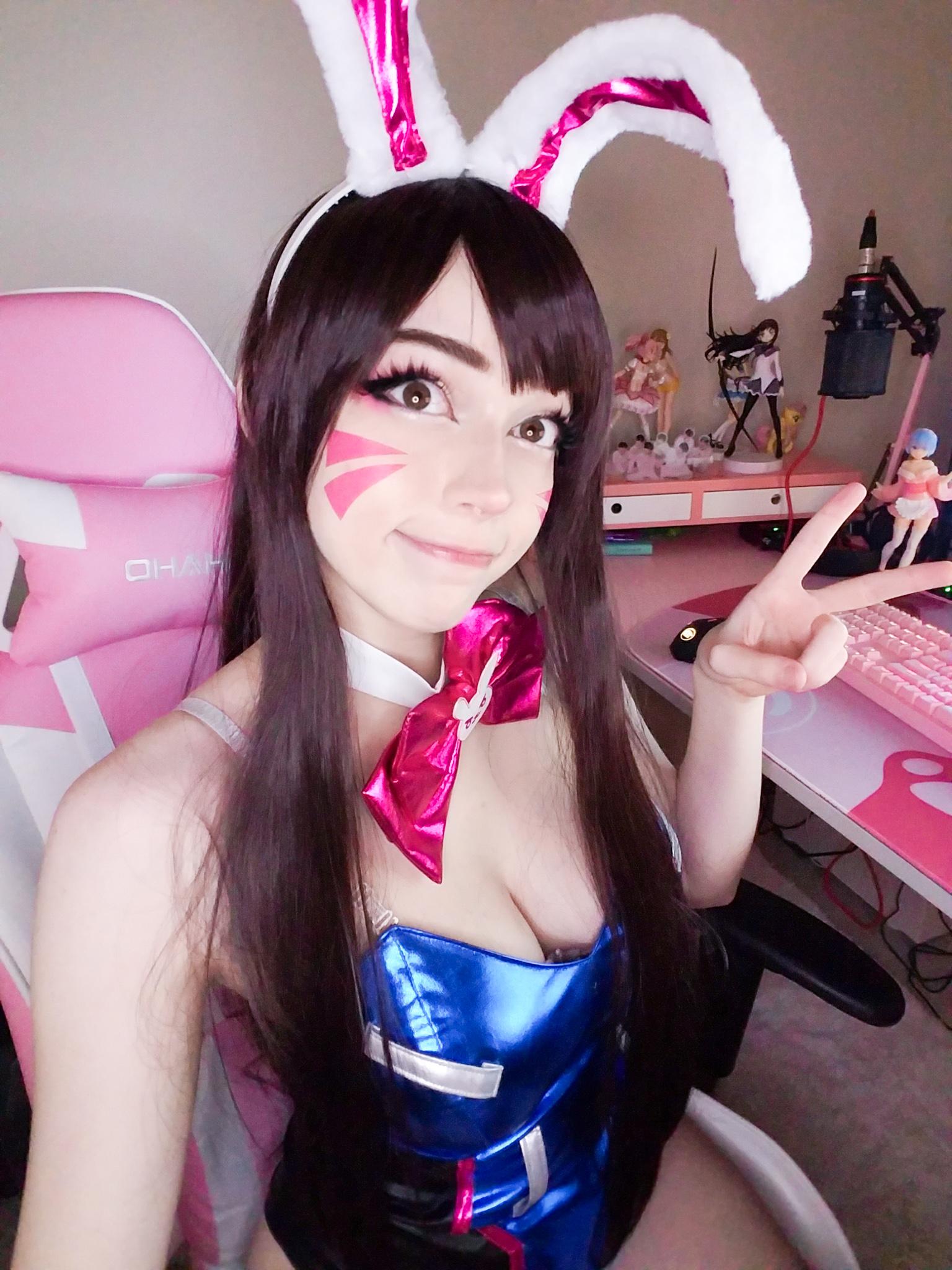 [SELF] Bunny Suit D.Va Cosplay for Easter! | Scrolller